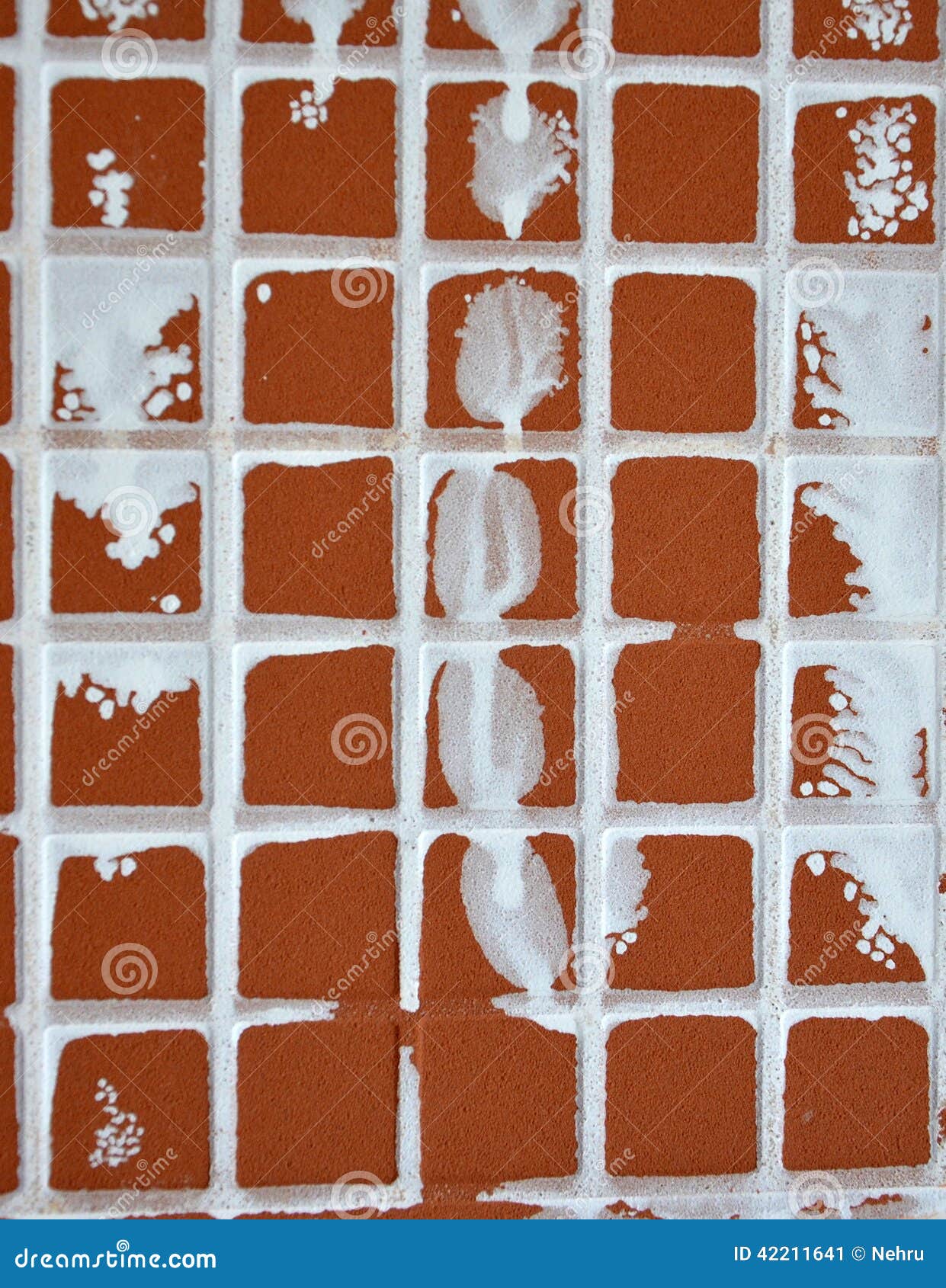 Back of ceramic tiles stock image. Image of brochure - 42211641