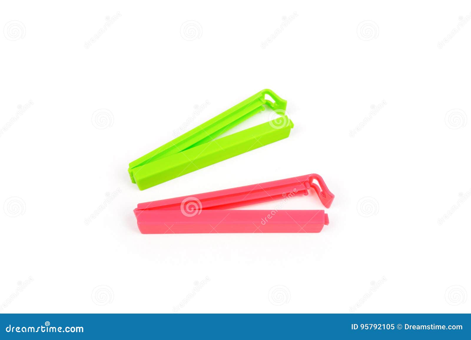 Back clips stock image. Image of tool, color, pink, home - 95792105