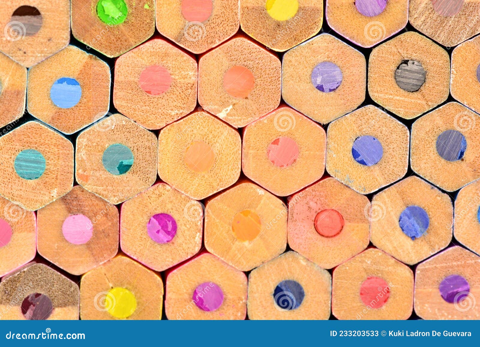 Back of colored pencils stock image. Image of objeto - 233203533
