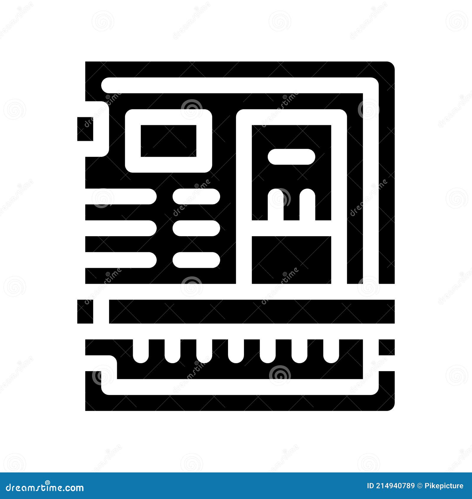 Vector Set Of Ports And Docks Location Guide Creative Symbol Concept ...