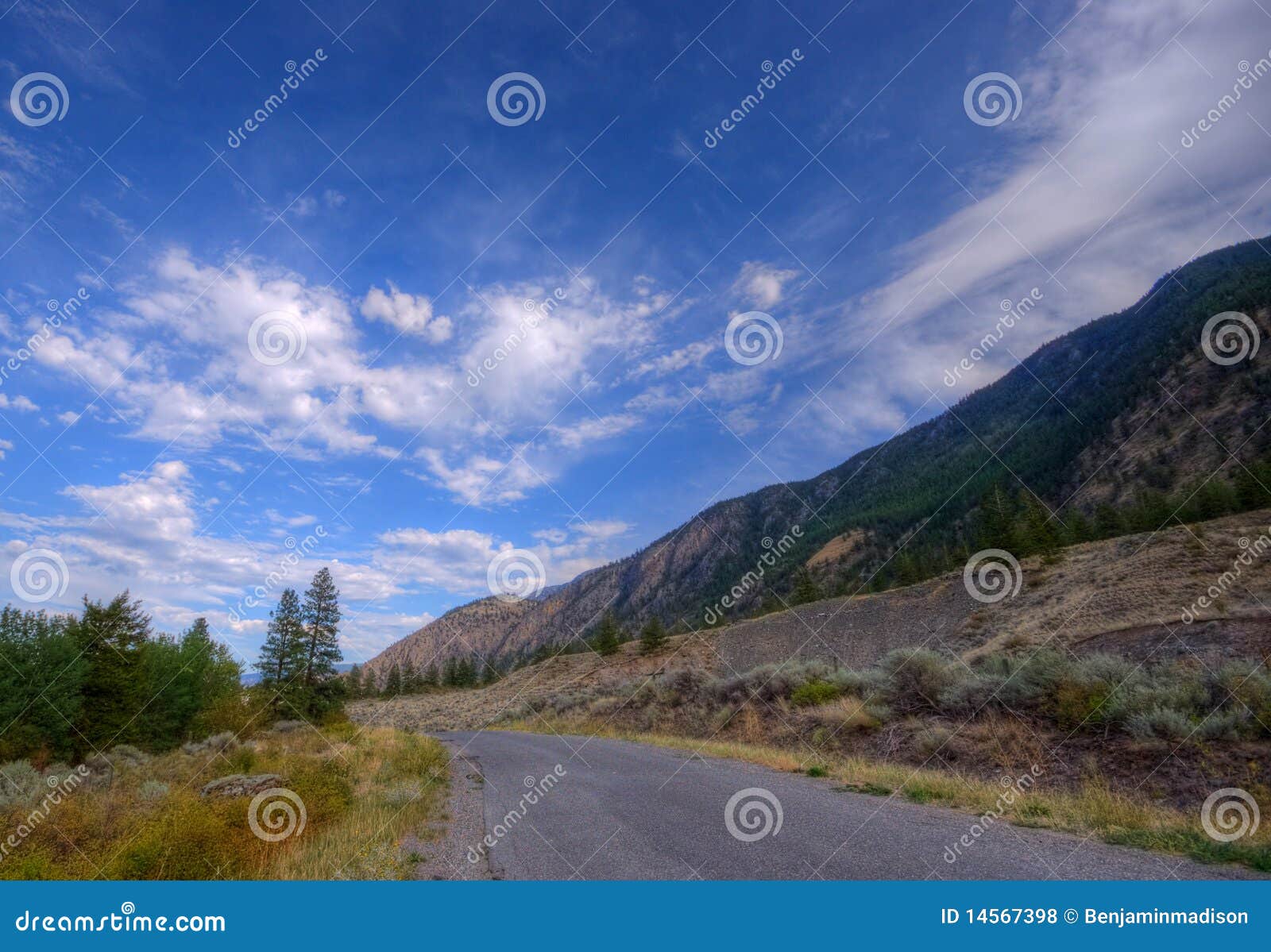 Back Country Road stock photo. Image of arid, countryside - 14567398