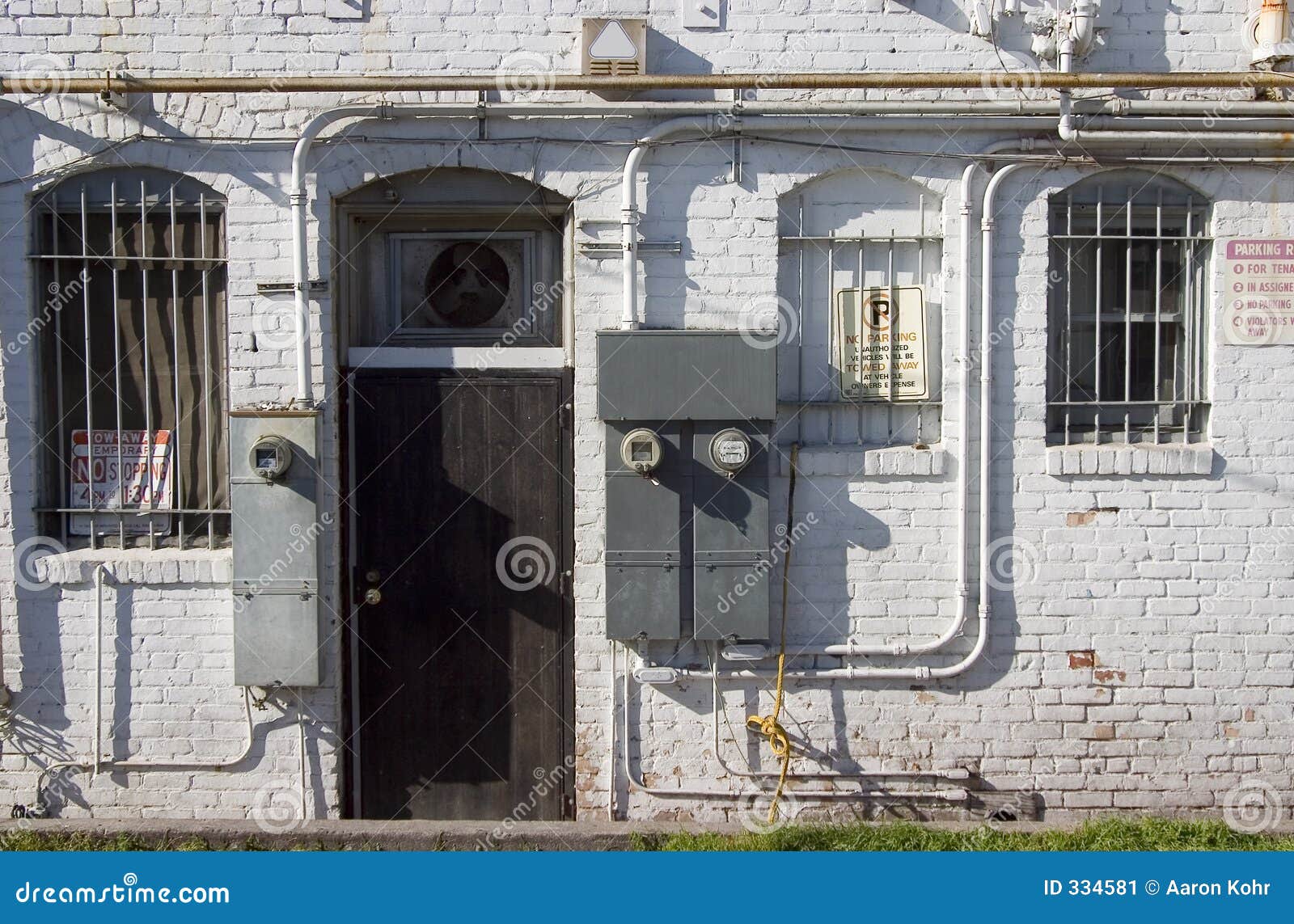Back Door stock image. Image of rear, entrance, shop, entryway - 334581