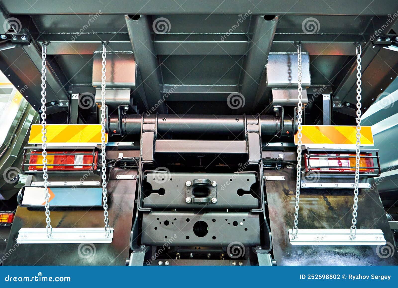 Back truck stock photo. Image of fuel, highway, tank - 252698802