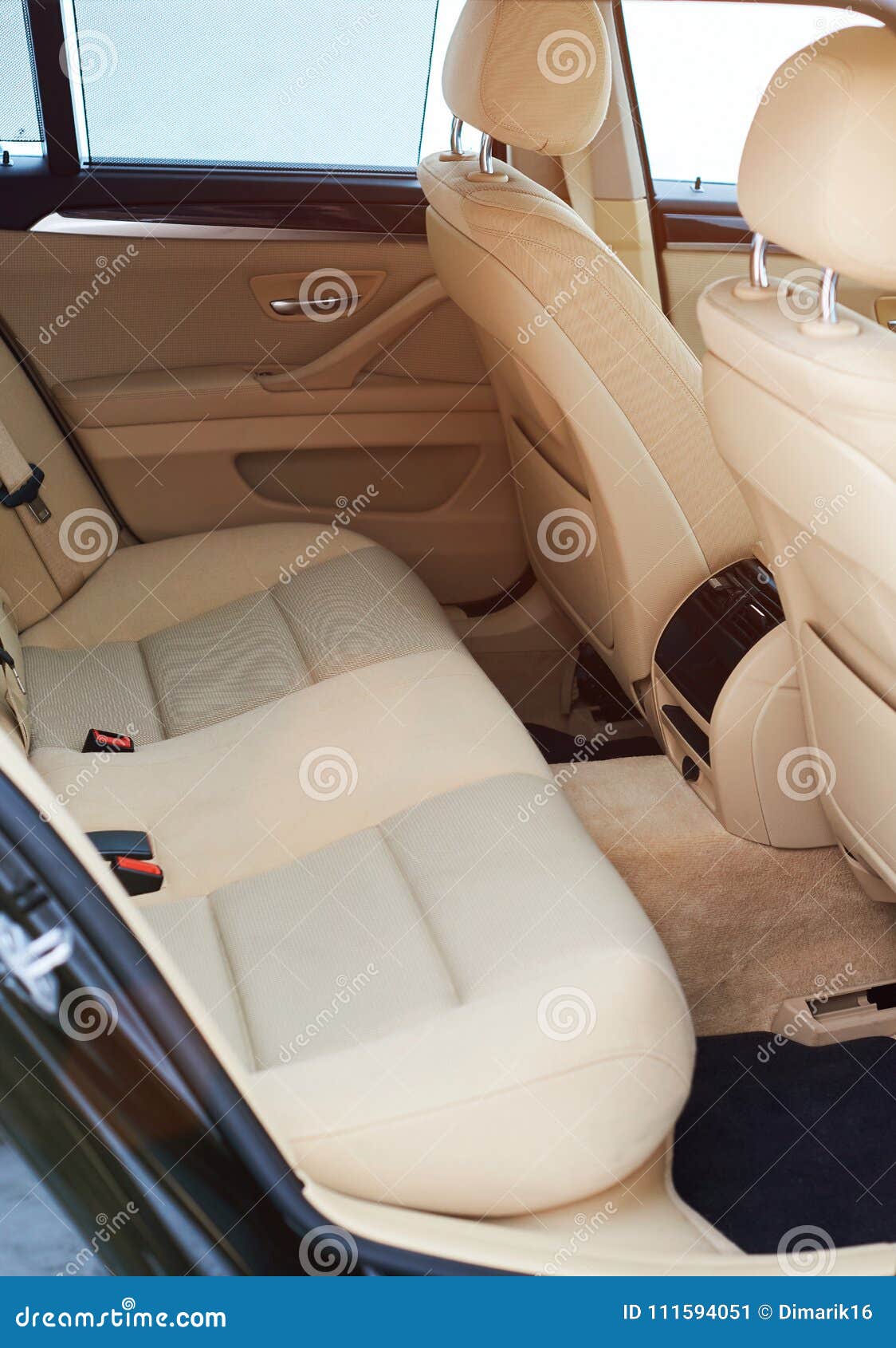 Back Empty Space in Modern Car Stock Image - Image of clean, simple ...