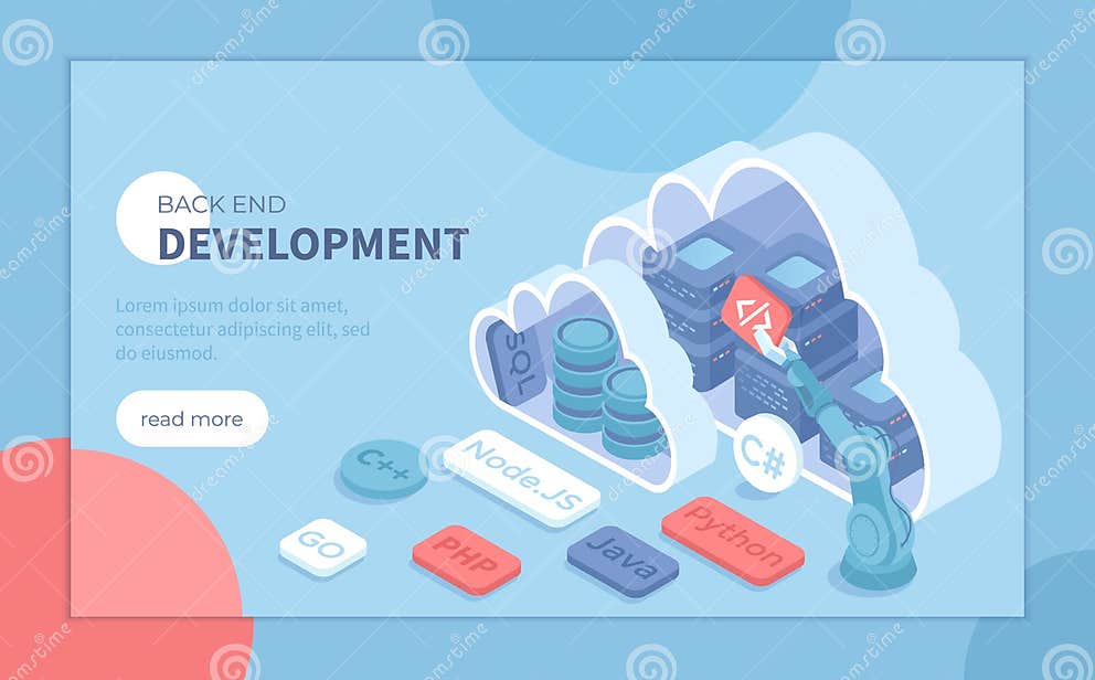 Back End Development, Coding, Software Engineering, Programming Languages. Server Racks and ...