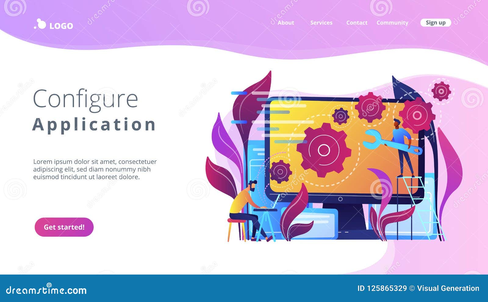 Back End Development it Concept Vector Illustration Stock Vector - Illustration of development ...