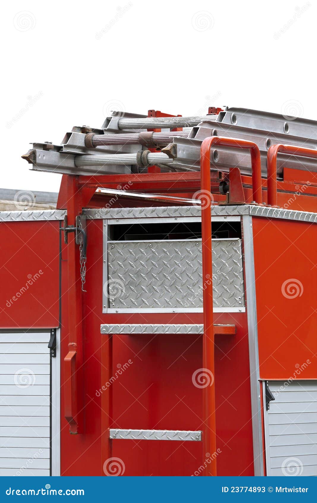 Back end of a fire truck stock image. Image of safety - 23774893