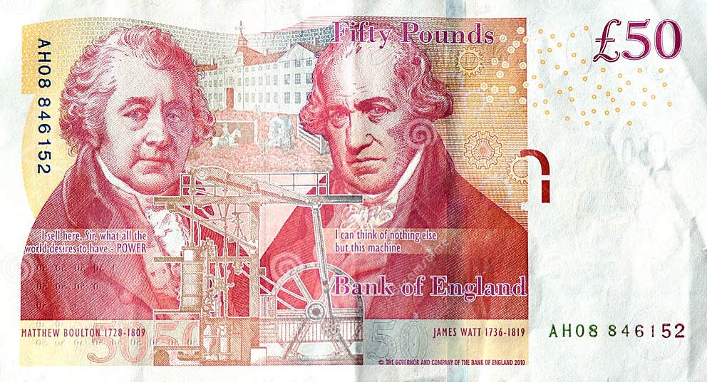 The back of a Â£50 editorial photo. Image of matthew - 47192696