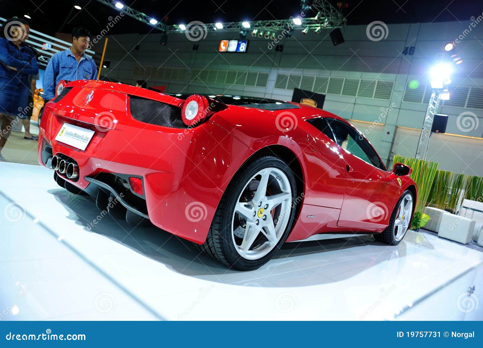 Back of Ferrari 458 Italia editorial photo. Image of luxury - 19757731
