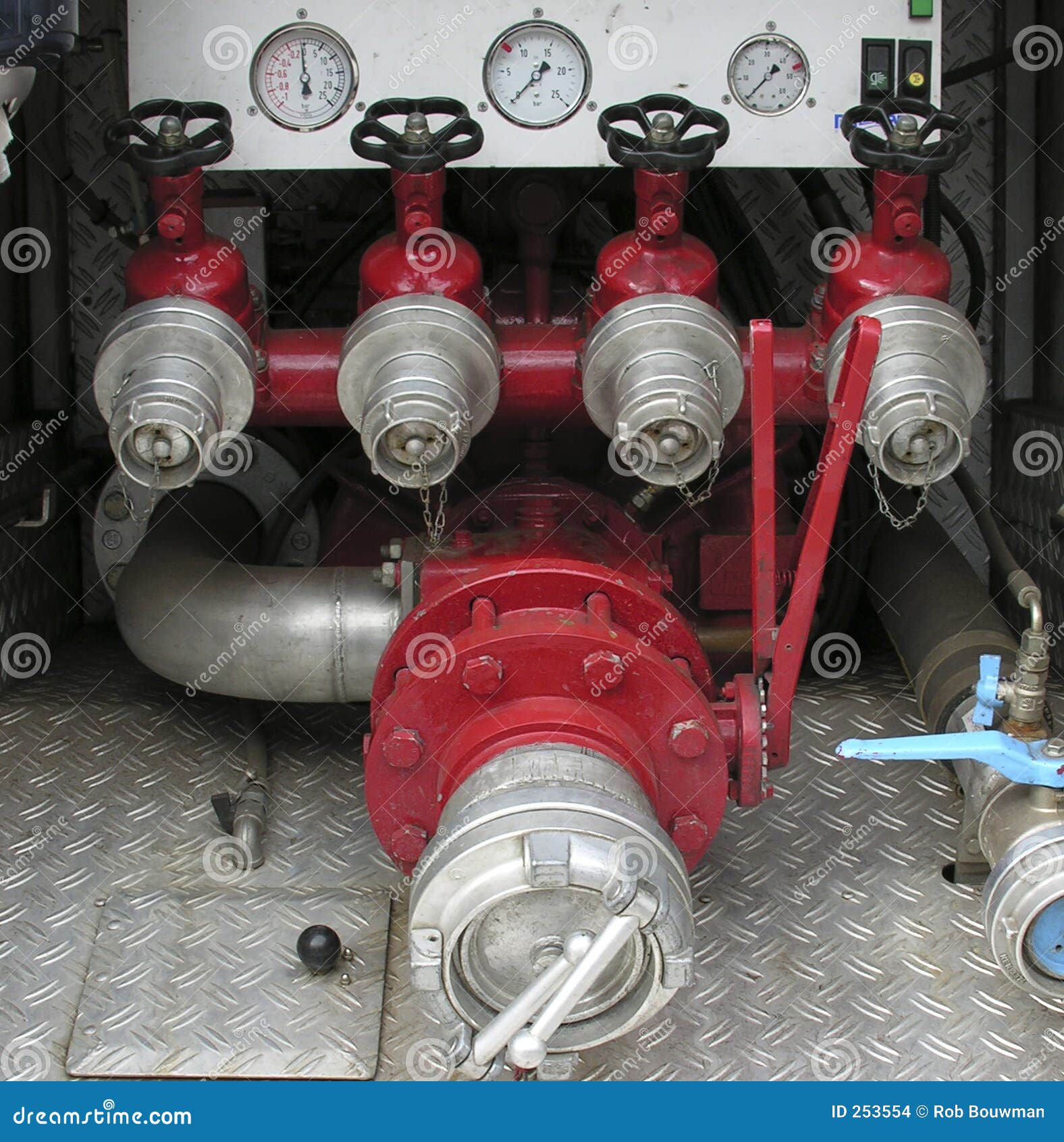 Back of Fire Engine stock photo. Image of technical, fighting - 253554