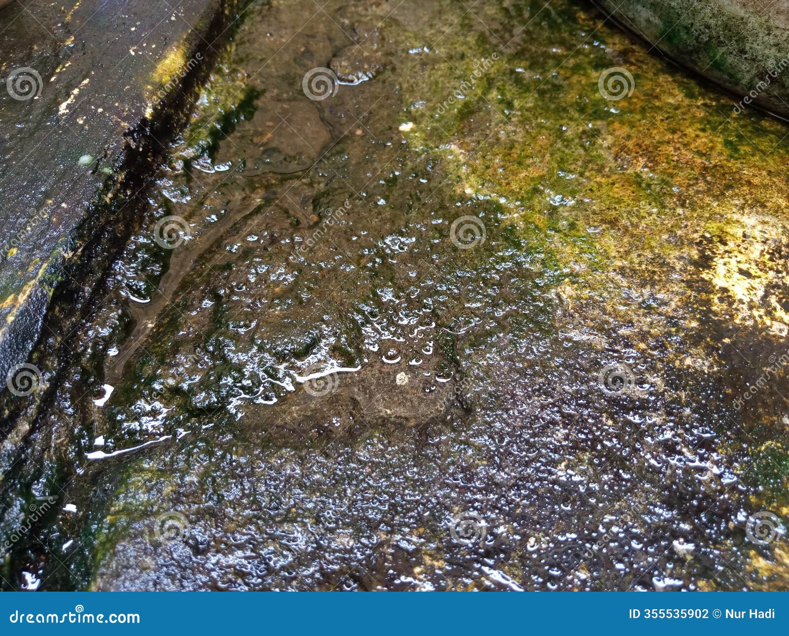 The Back Floor of the House is Very Muddy after Being Hit by Rain Stock ...