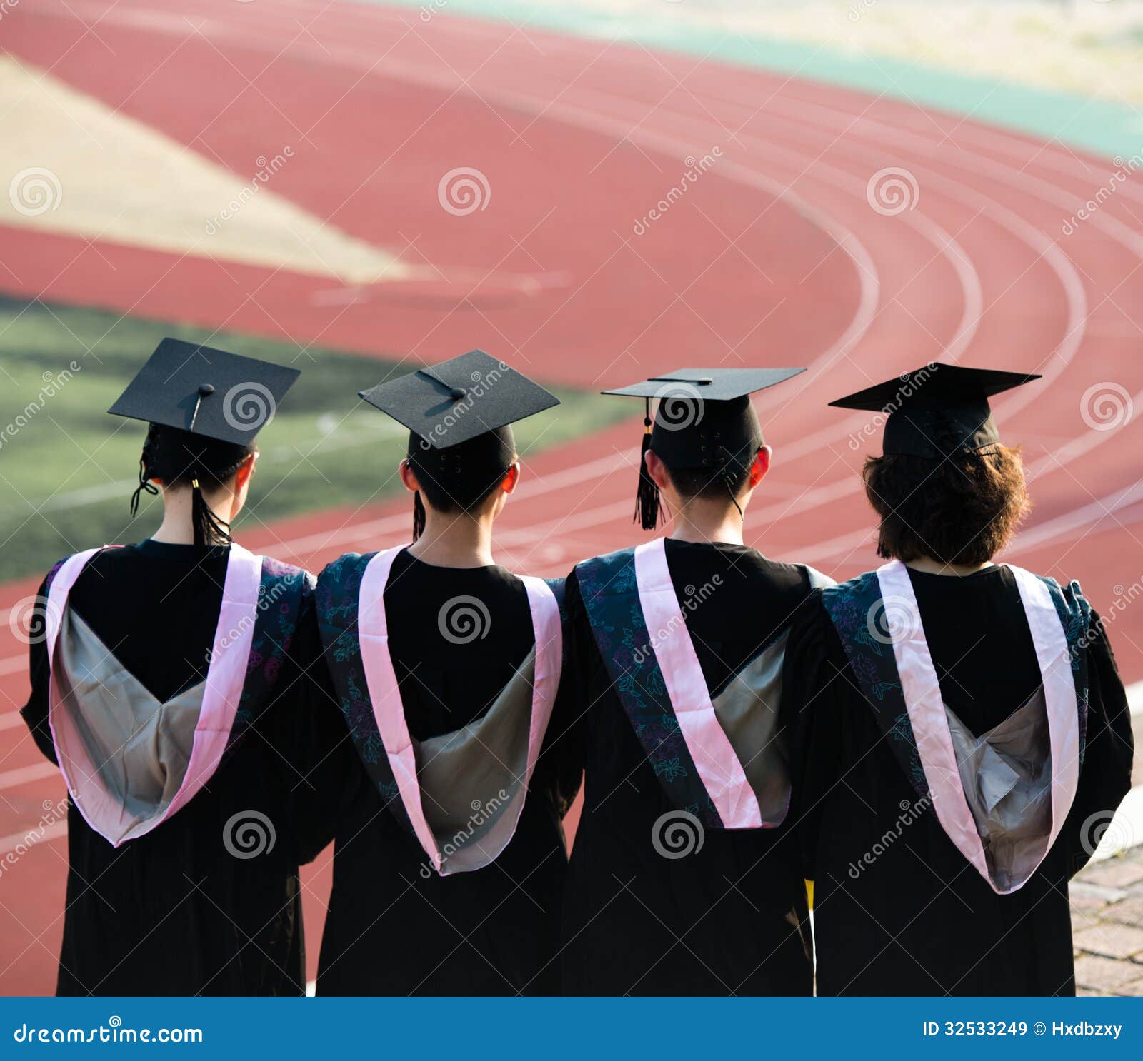 Back of graduate stock image. Image of graduating, graduation - 32533249