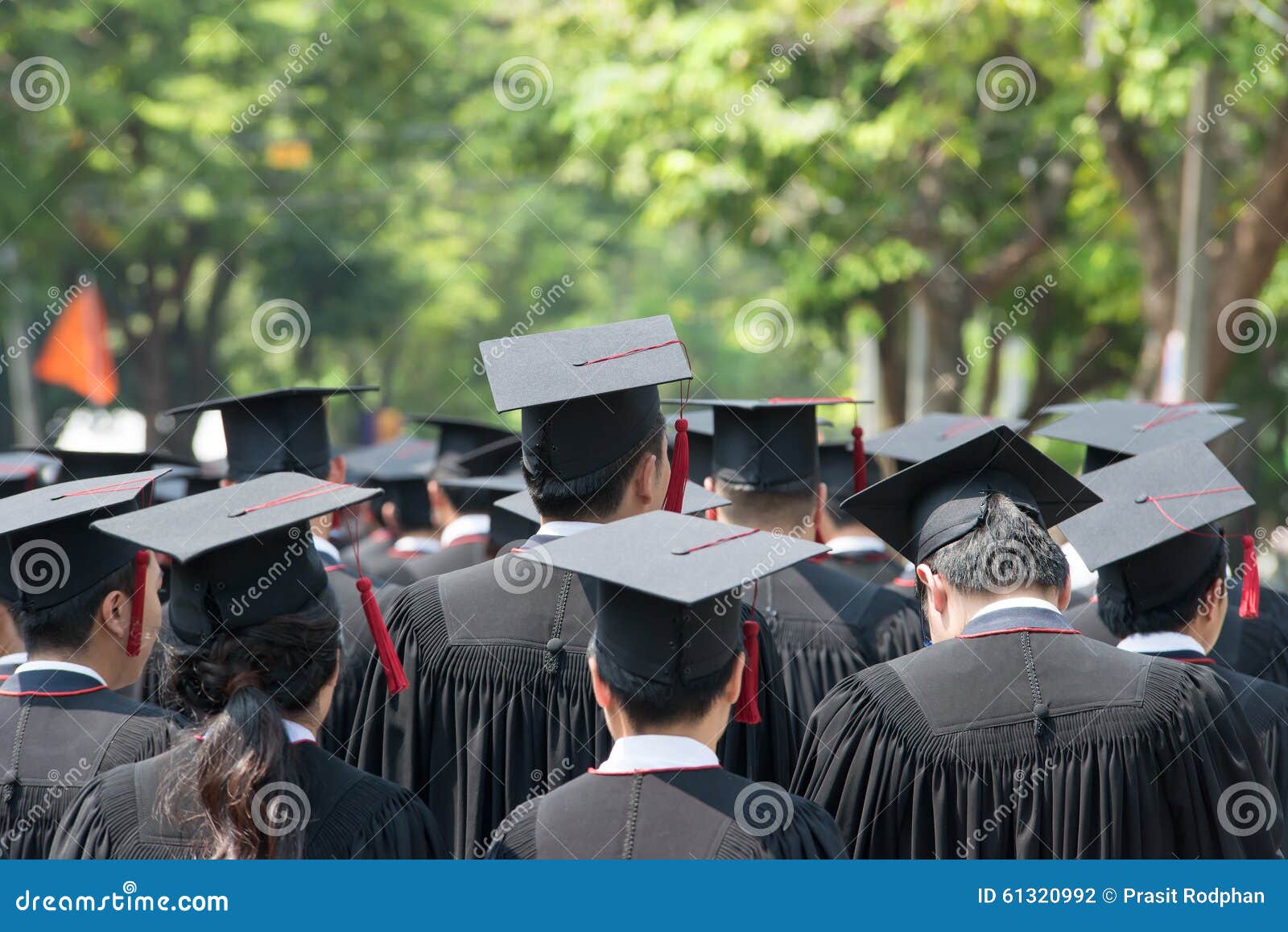 Back of Graduates during Commencement Editorial Photography - Image of ...