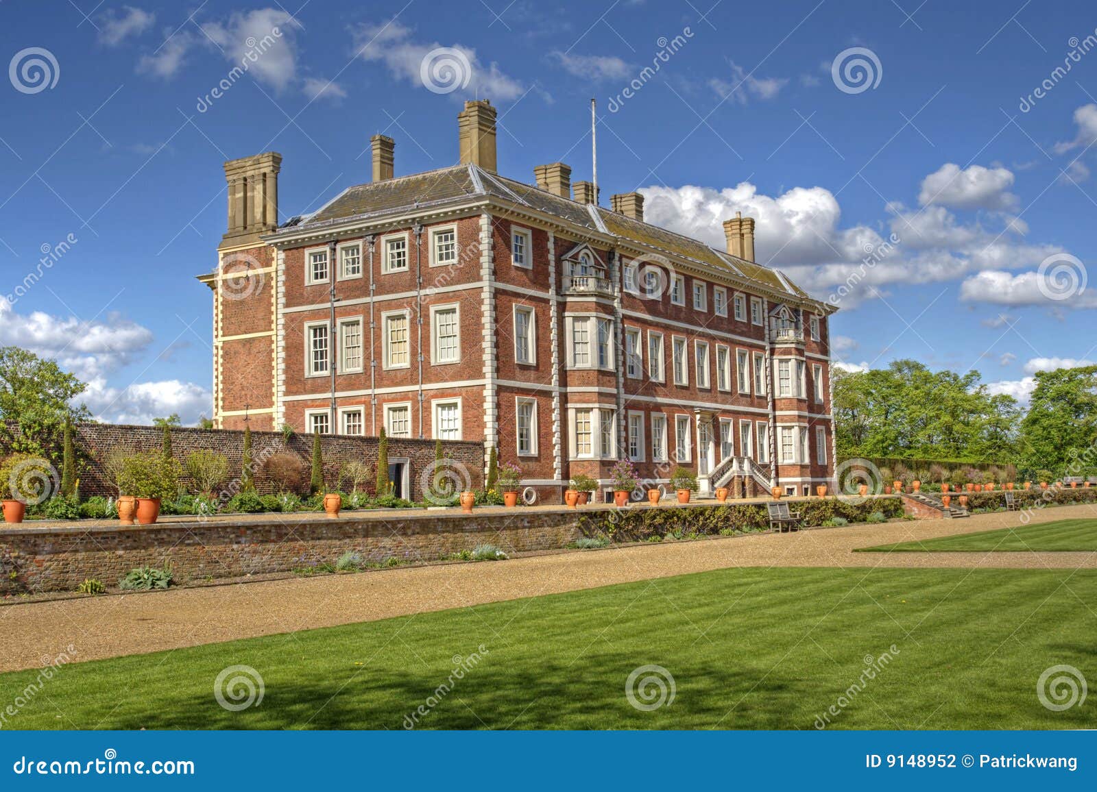 Back of Ham house editorial photography. Image of england - 9148952