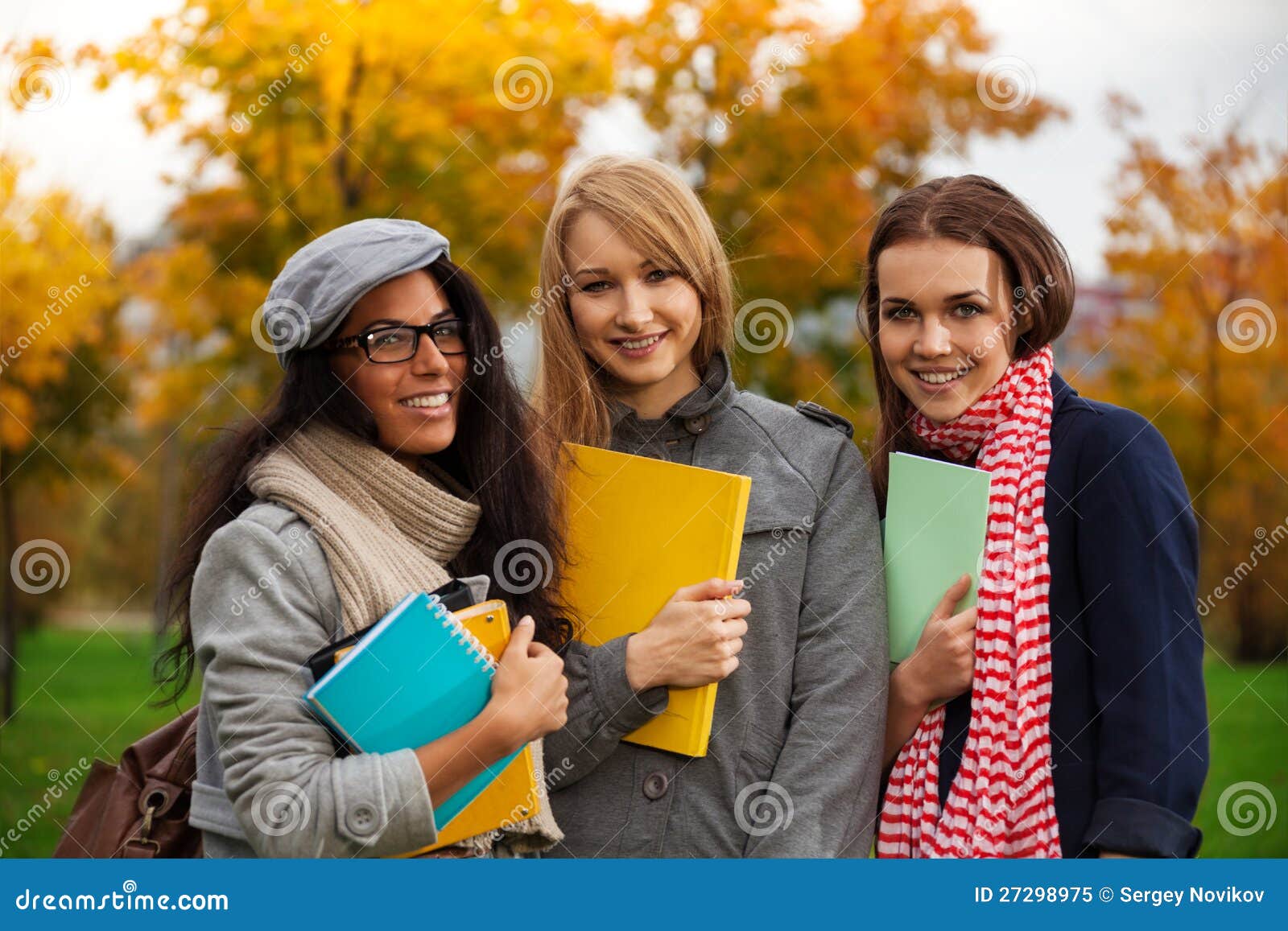 Back in high school! stock image. Image of brunet, girl - 27298975