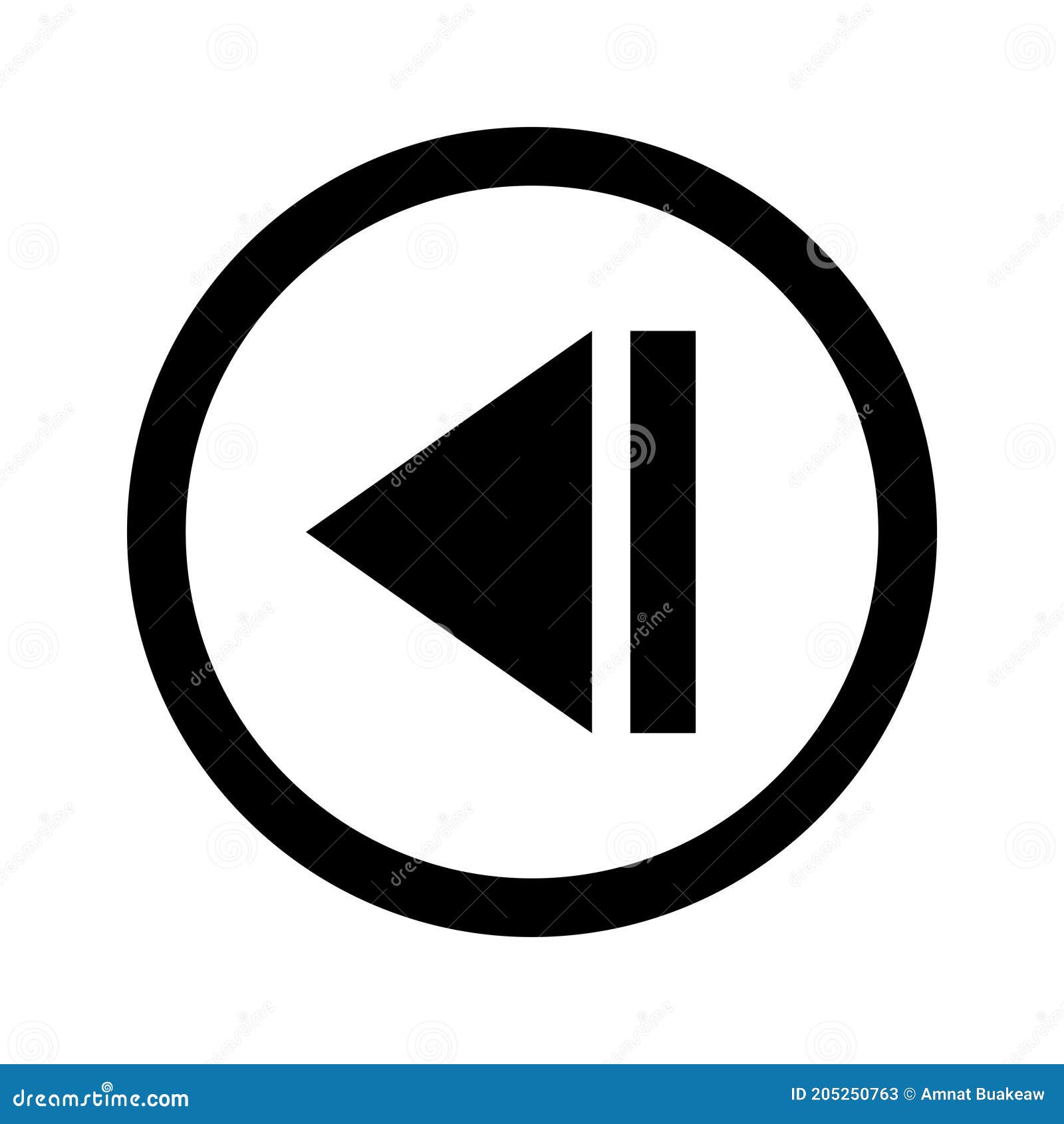 Back Icon, Step Backward Next Icon, Media Control Skip Back Symbol ...