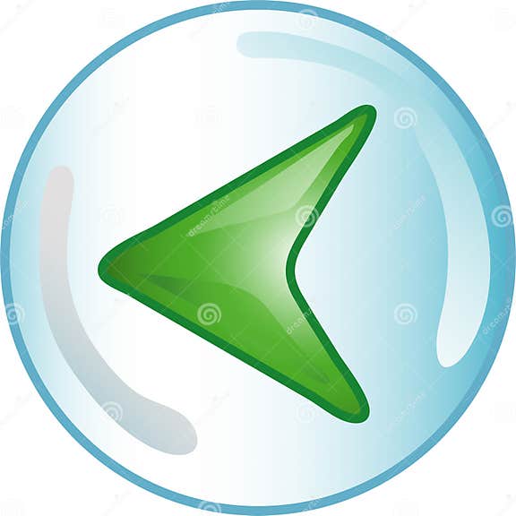 Back icon or symbol stock vector. Illustration of move - 4088993