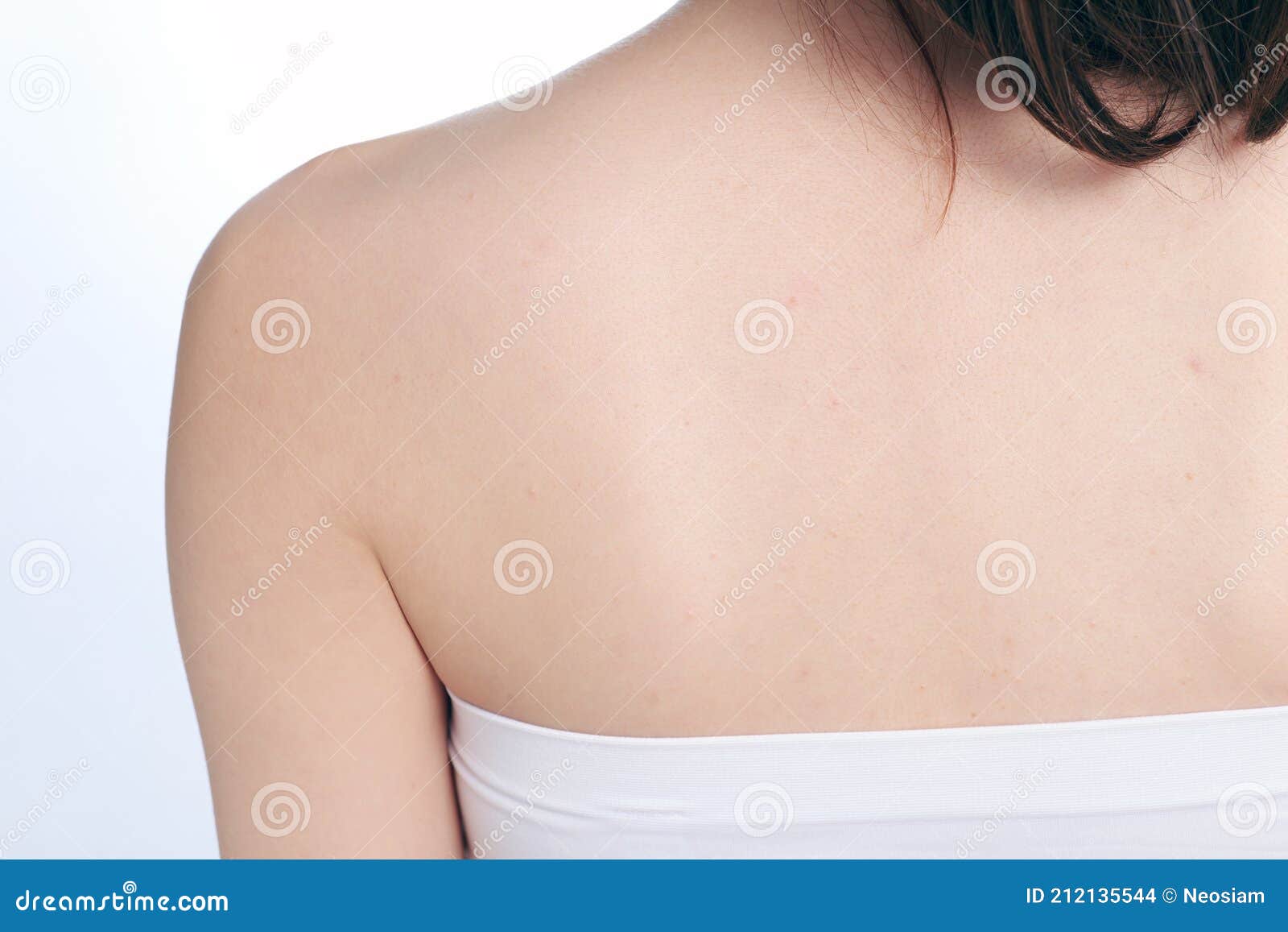 Back Image of an Asian Woman Stock Photo - Image of waist, figure ...