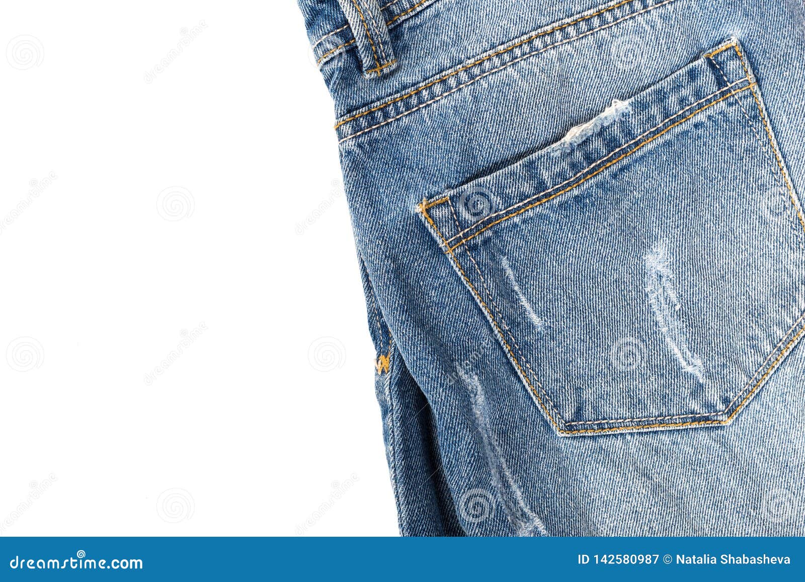 Back of Jeans stock image. Image of casual, detail, pattern - 142580987