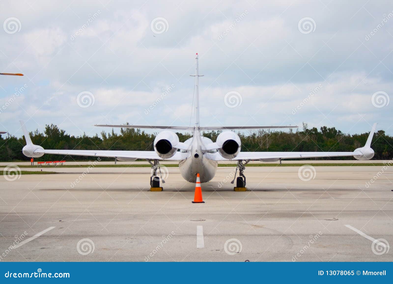 Back of jet plane stock image. Image of transportation - 13078065