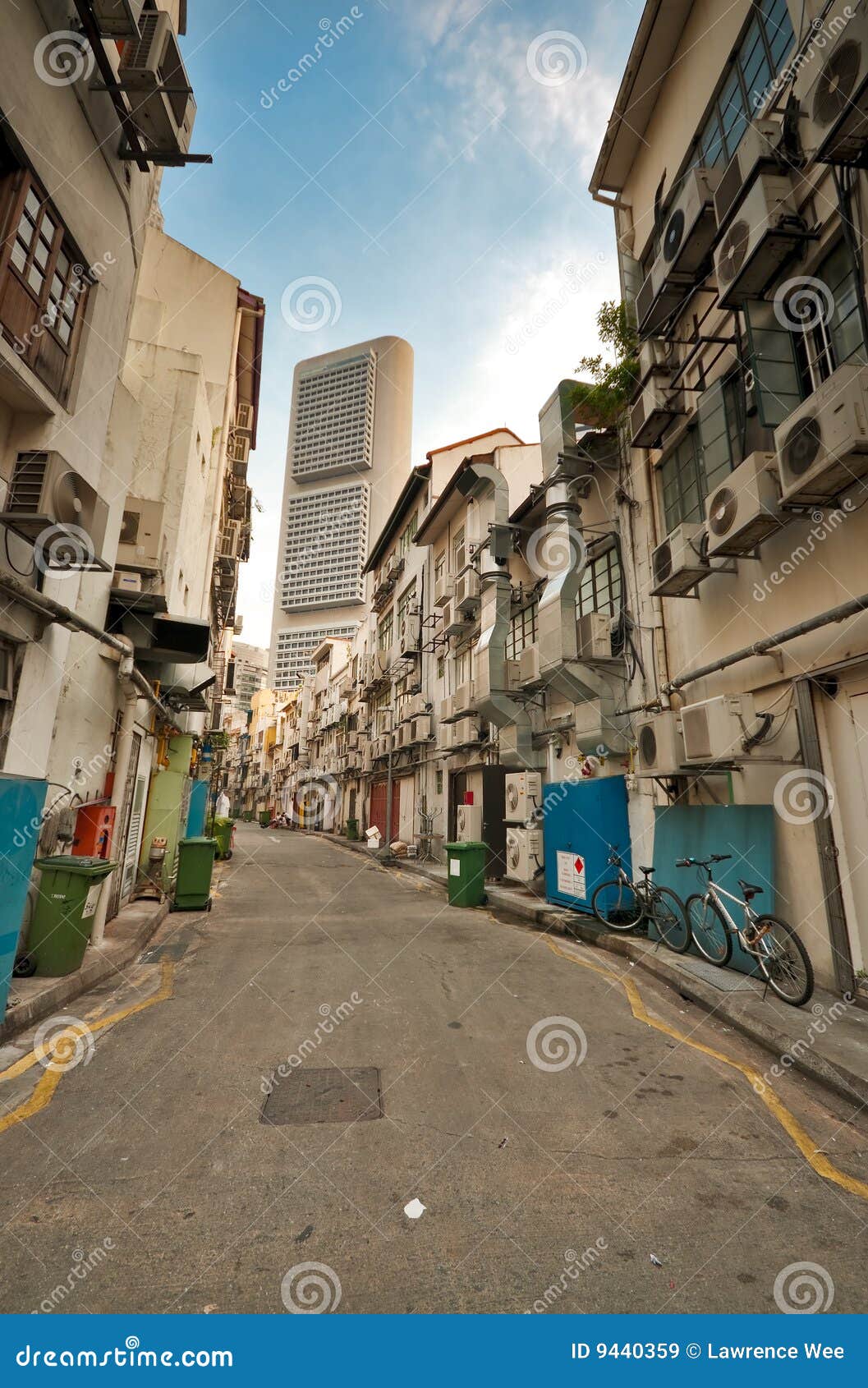 Back Lane Behind Restaurant Row Stock Photos - Free & Royalty-Free ...