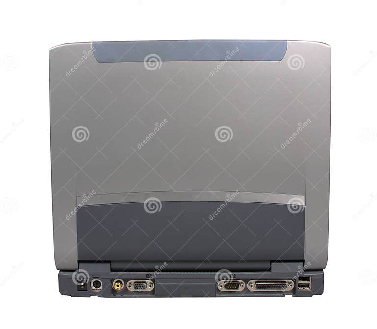 Back of Laptop stock image. Image of laptop, front, technology - 6033
