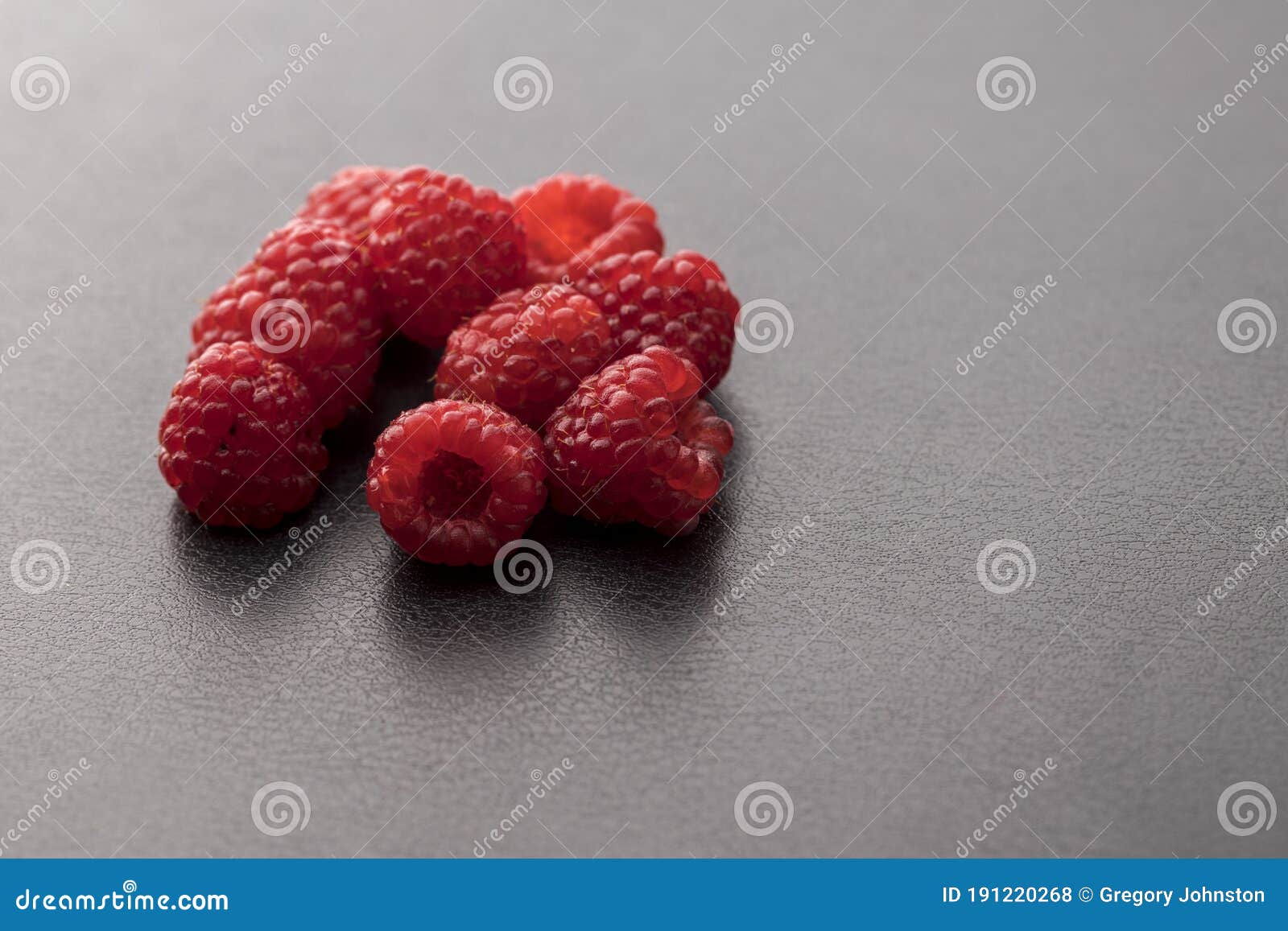 Back Lit Freshly Picked Raspberries Stock Photo - Image of nutrition ...