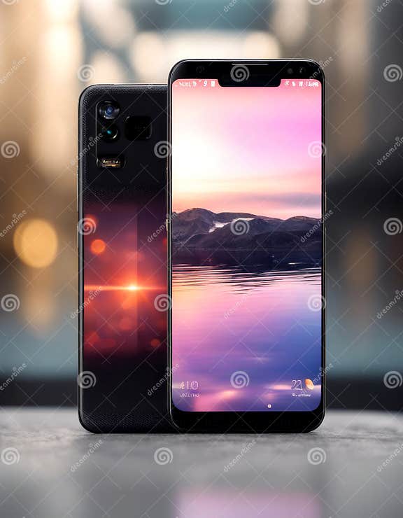 Back Material Design View Front Flat Sides Interface Smartphones Ui ...