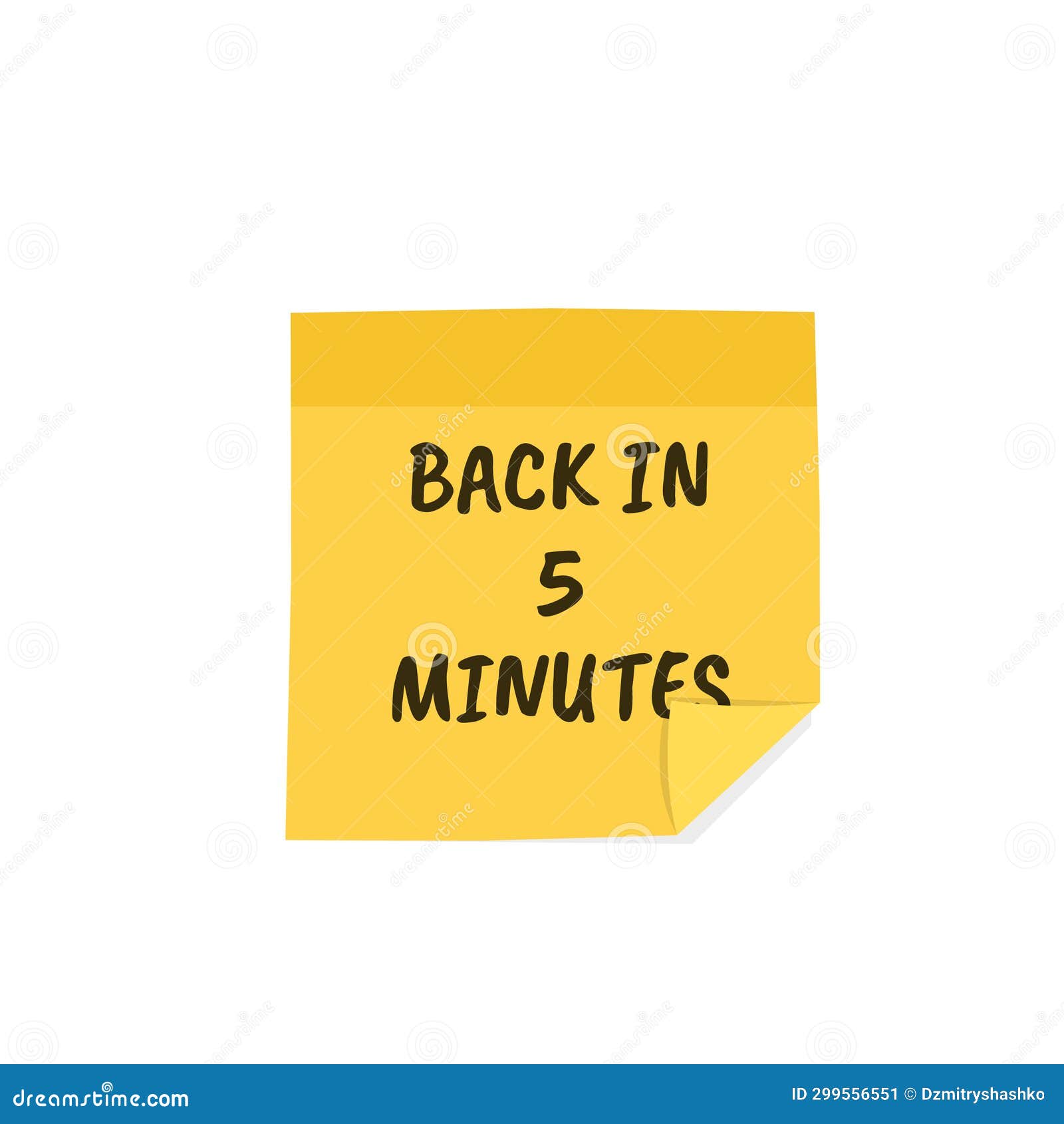 5 Minutes Sticker Icon. Clipart Image Vector Illustration ...
