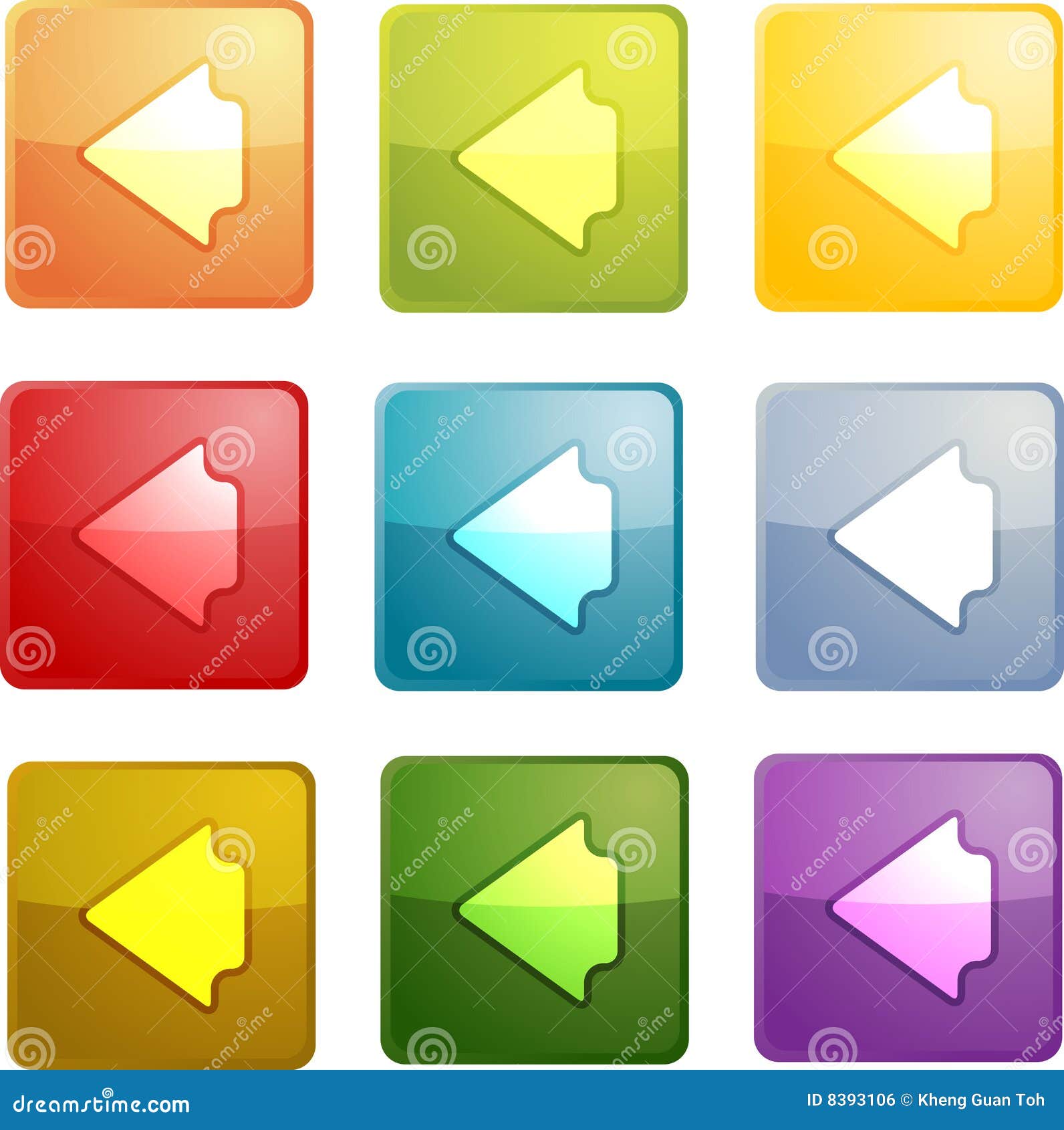 Back navigation icon stock illustration. Illustration of moving - 8393106