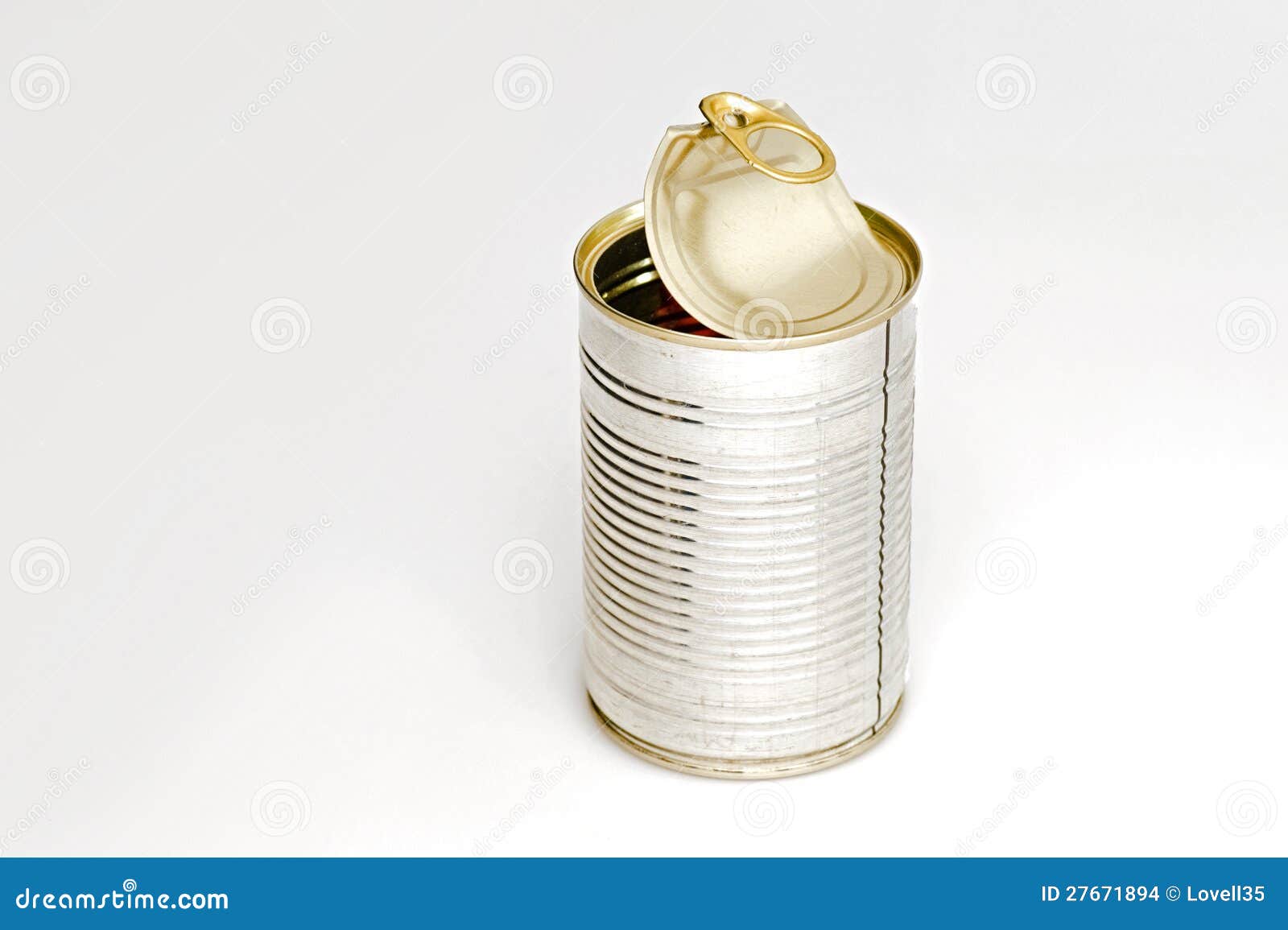 Back of opened can stock photo. Image of food, safety - 27671894