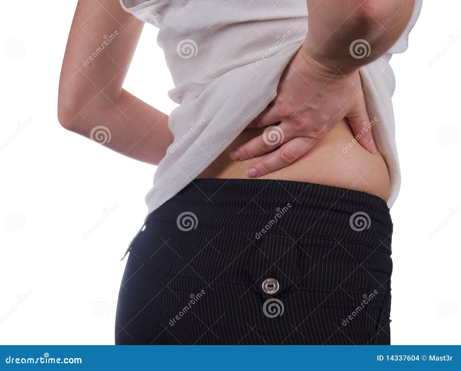 Back pain stock photo. Image of alone, cramp, businesswomen - 14337604