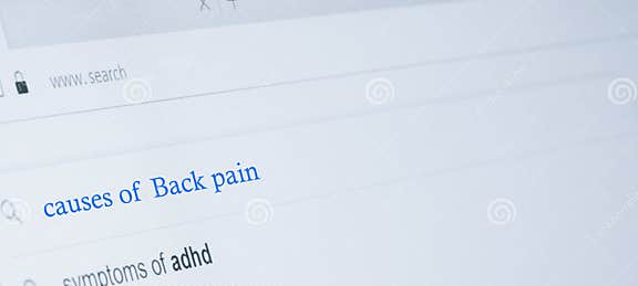 Back pain stock image. Image of illness, symptom, fear - 276815573