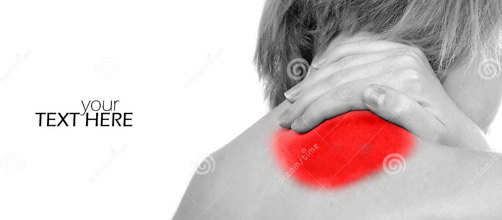 Back pain with the space stock image. Image of muscle - 162938419