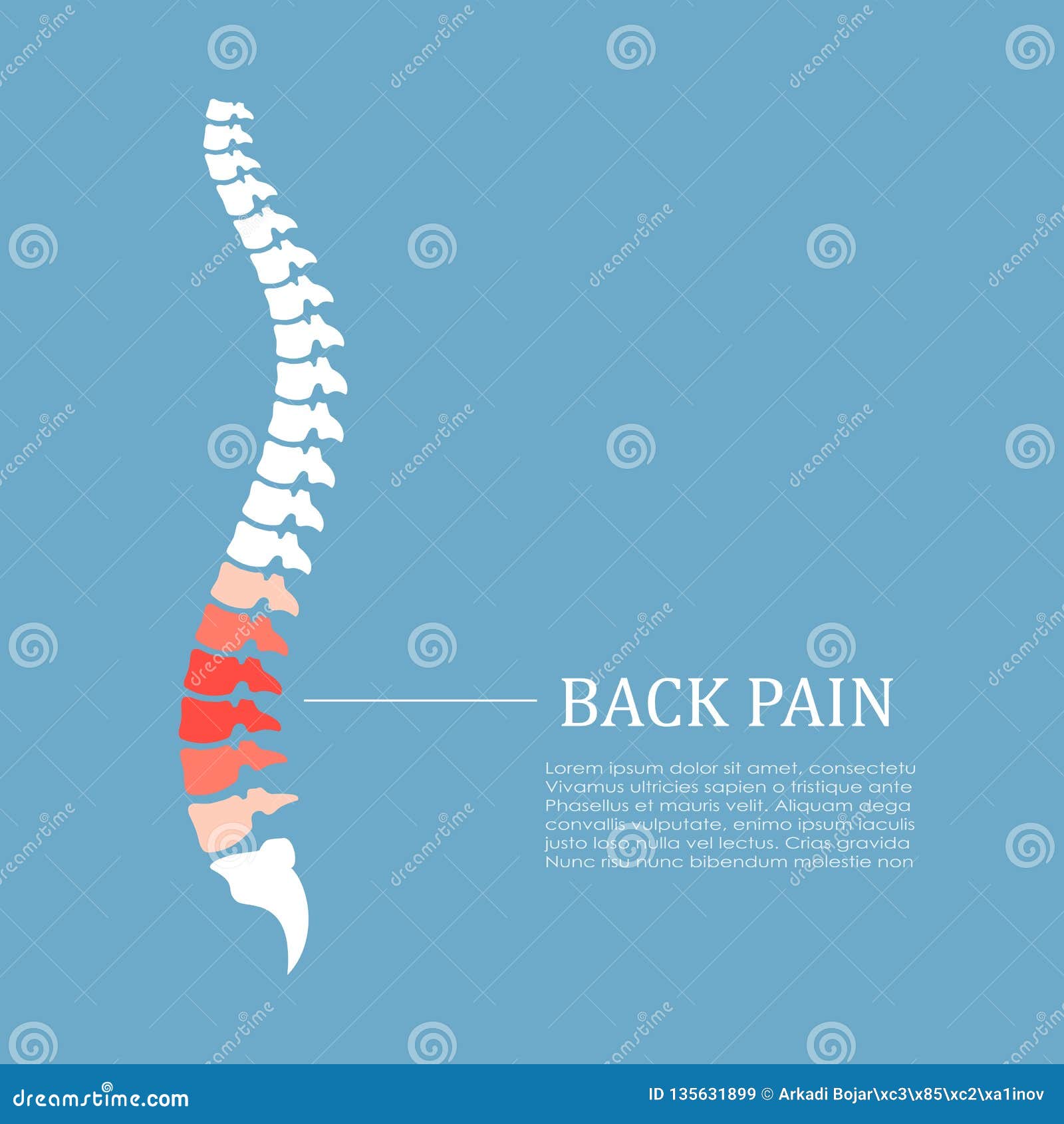Pain Vector Set, Woman Body Parts | CartoonDealer.com #105368371