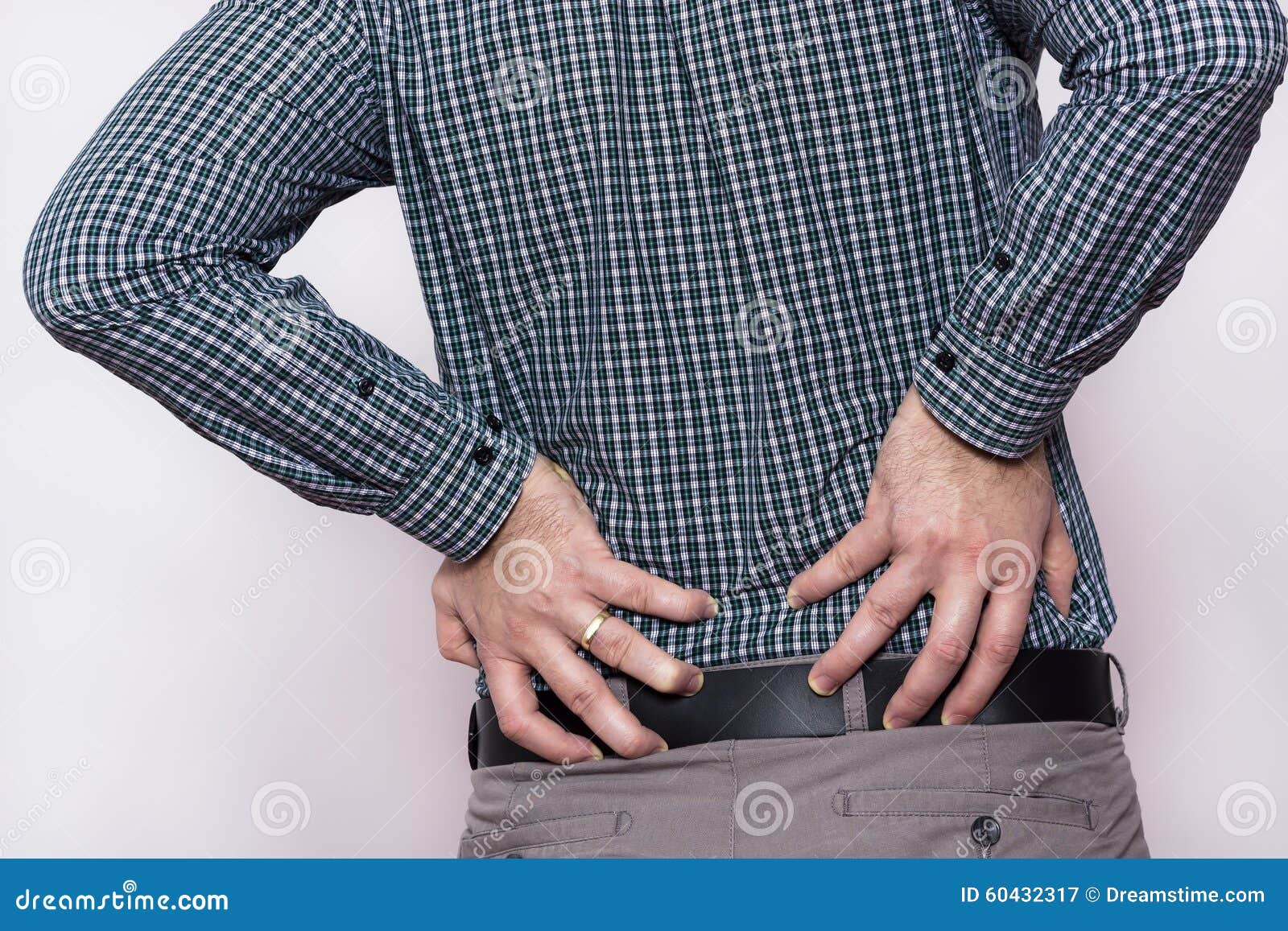 Back pain. stock image. Image of human, young, torso - 60432317