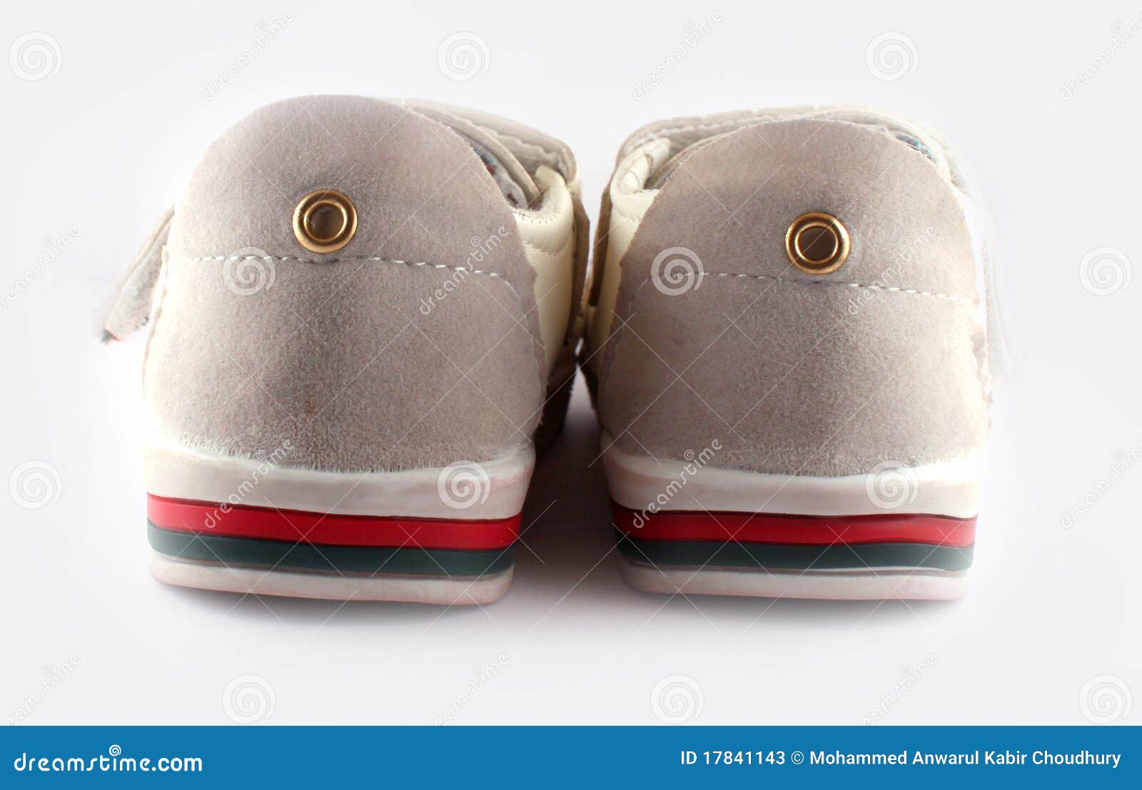 Pair Of Sneakers On Greay Background Royalty-Free Stock Photography ...