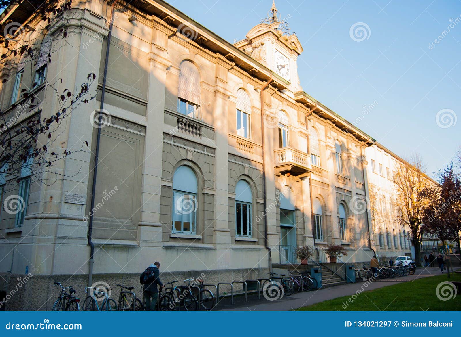 Back Part of the Milan Polytechnic Editorial Photography - Image of ...