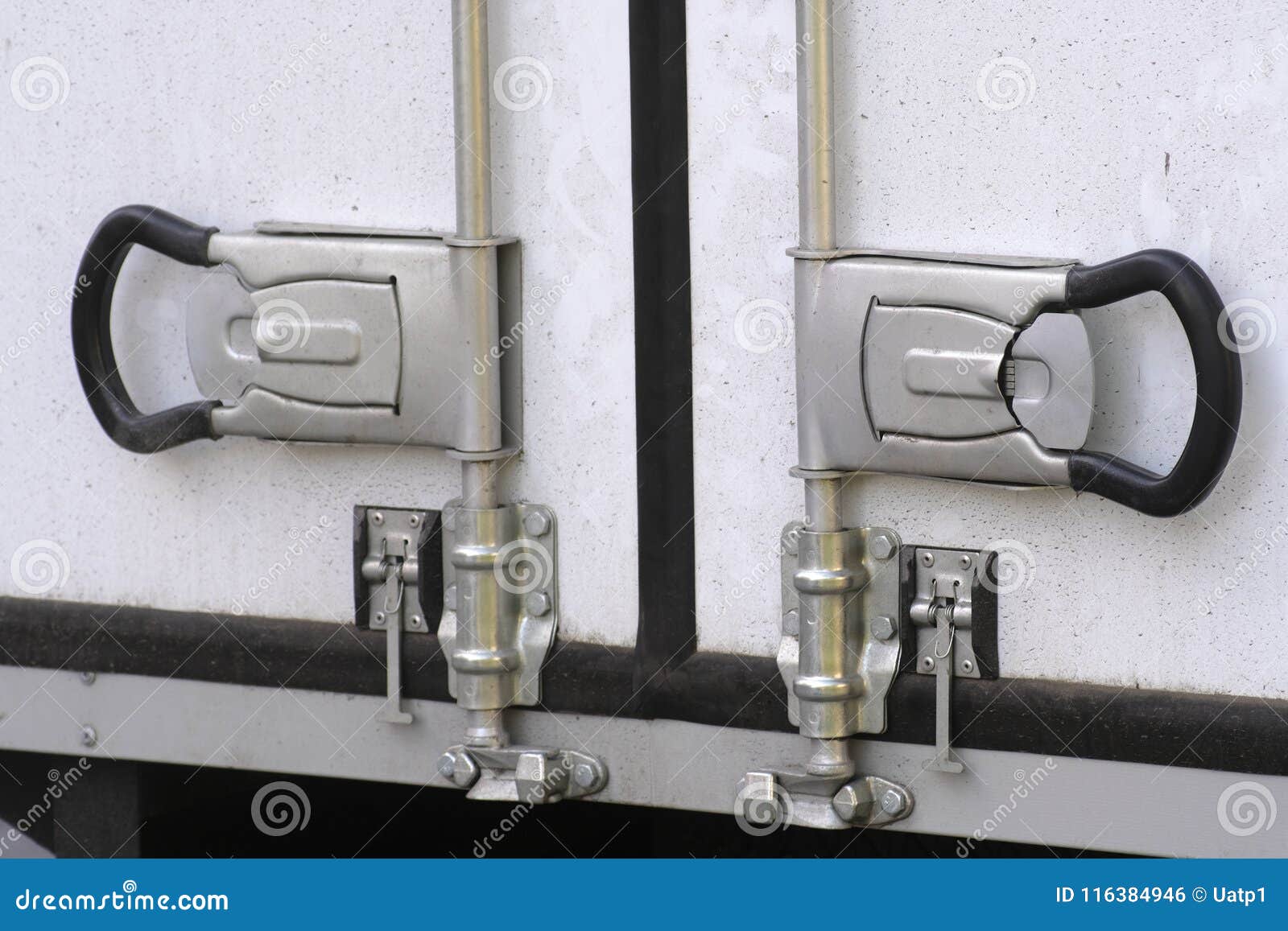 Back part of a van stock photo. Image of form, parking - 116384946