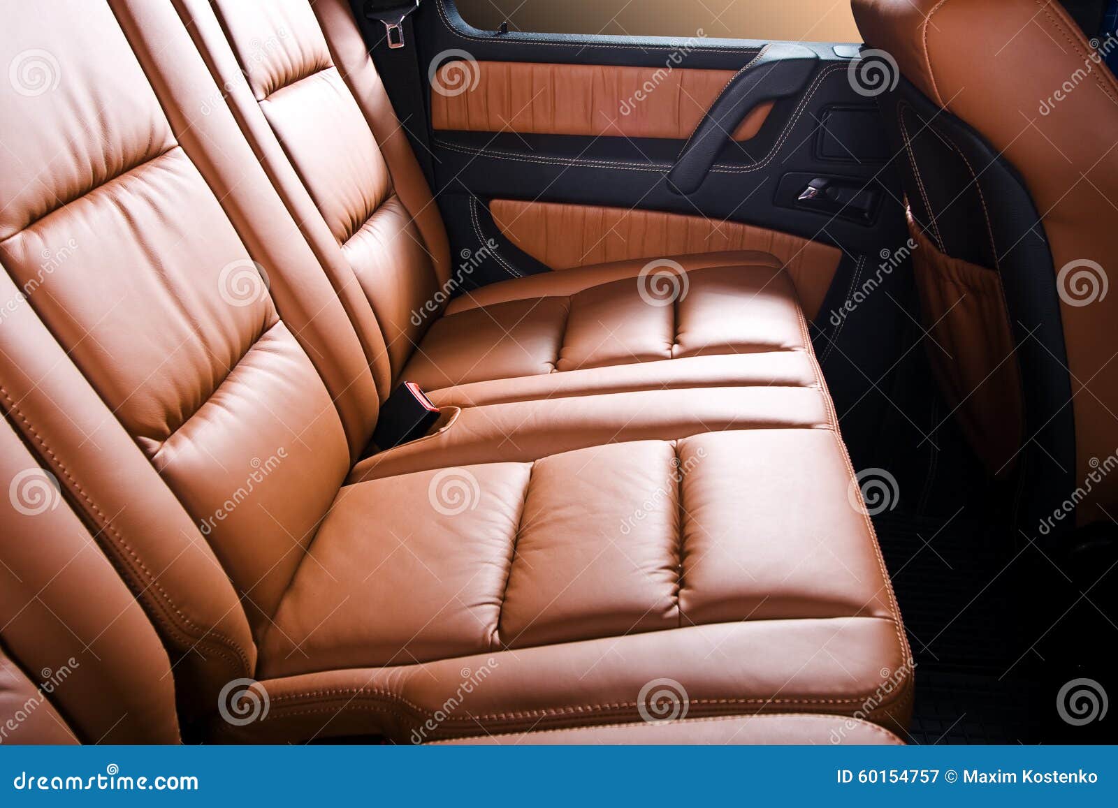 Back passenger seats stock image. Image of luxury, safety - 60154757