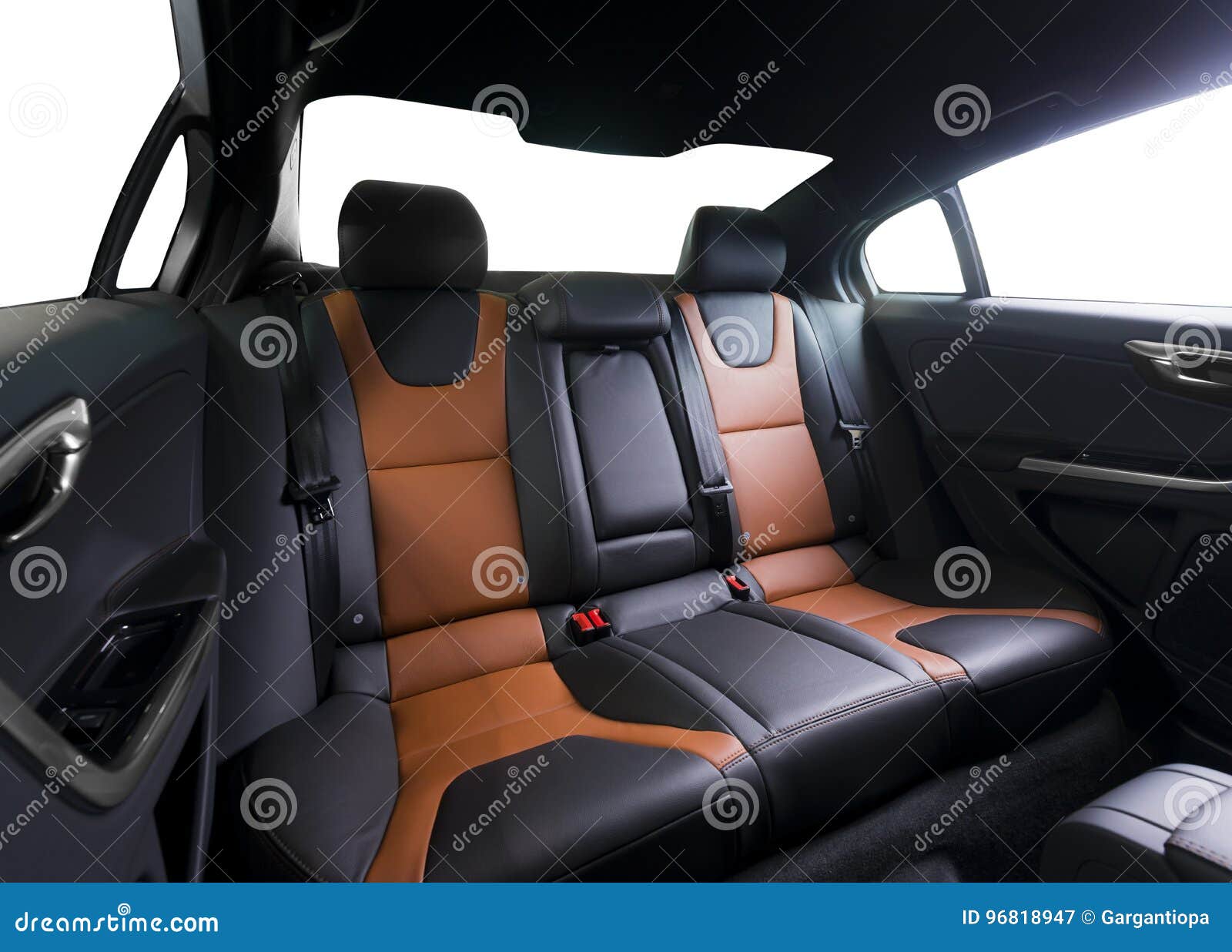 Back passenger seats stock image. Image of place, drive - 96818947