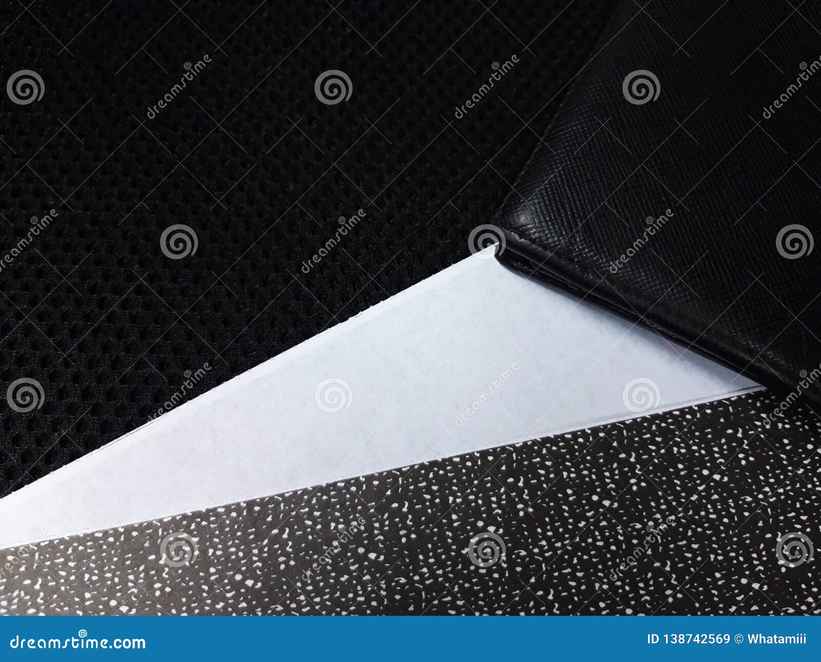 Back of Pay Slip in Money Concept Stock Image - Image of crisis ...