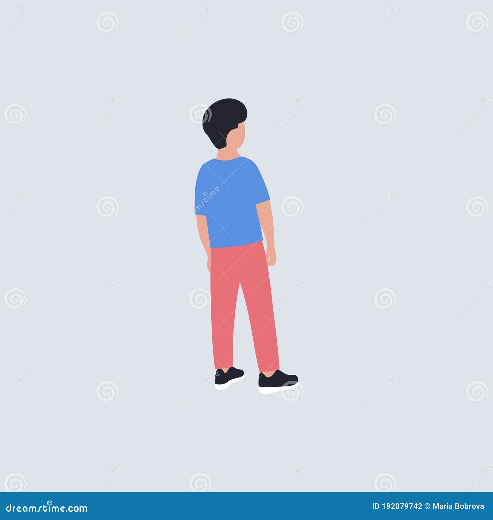 Back People stock vector. Illustration of drawing, group - 192079742