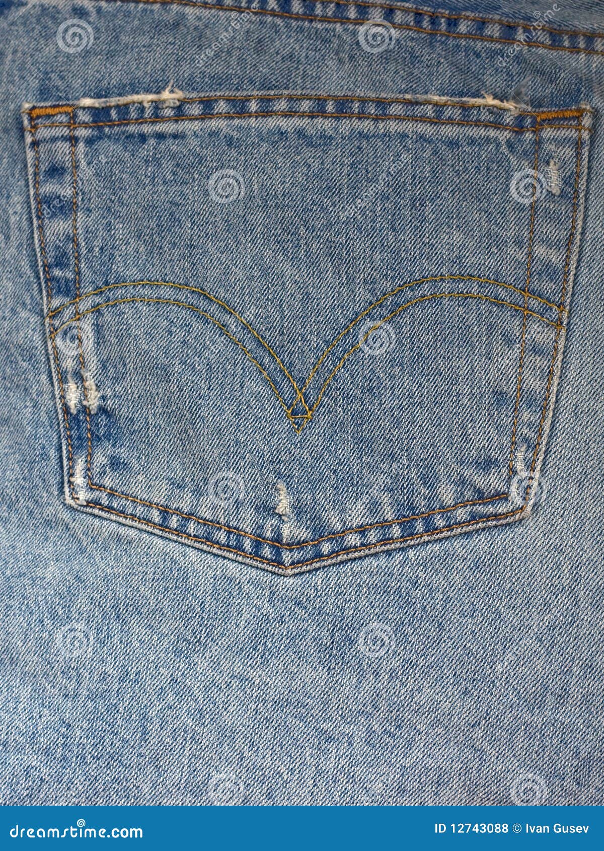 Back pocket stock photo. Image of pocket, cotton, jeans - 12743088