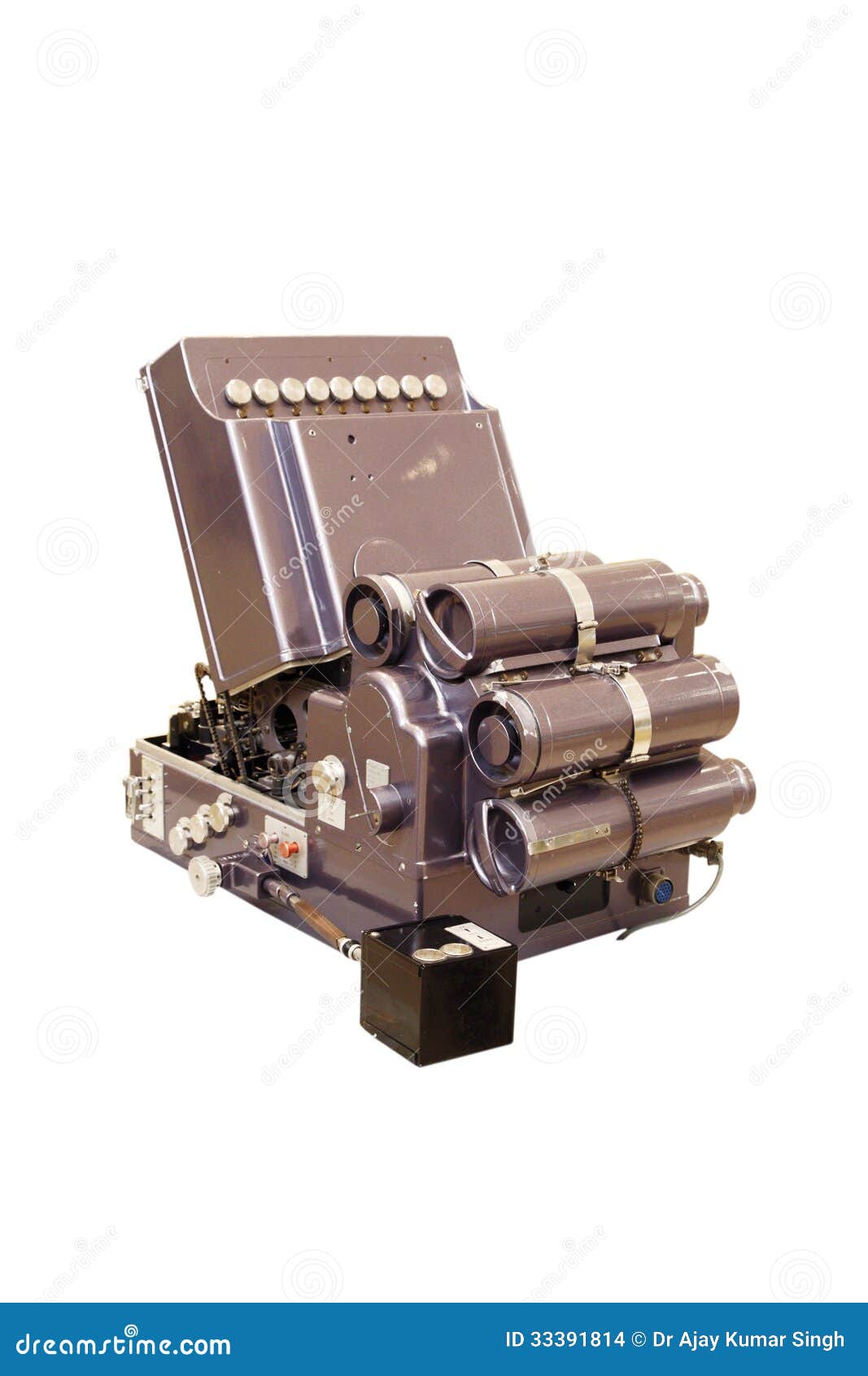 Back Portion of Ancient Optical Scanner with Galvanometer Stock ...