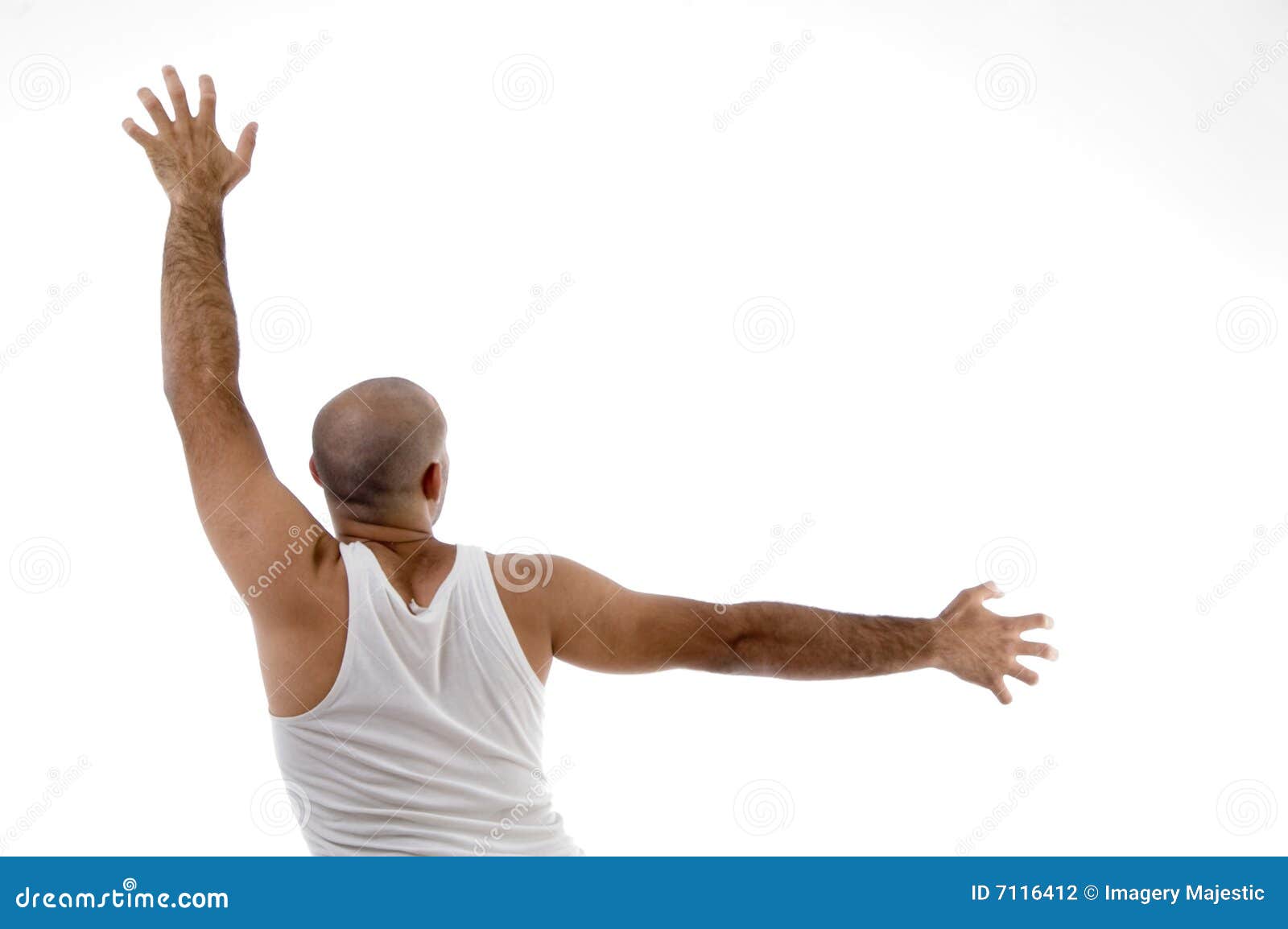 Back Pose Male Doing Exercise Stock Images - 275 Photos