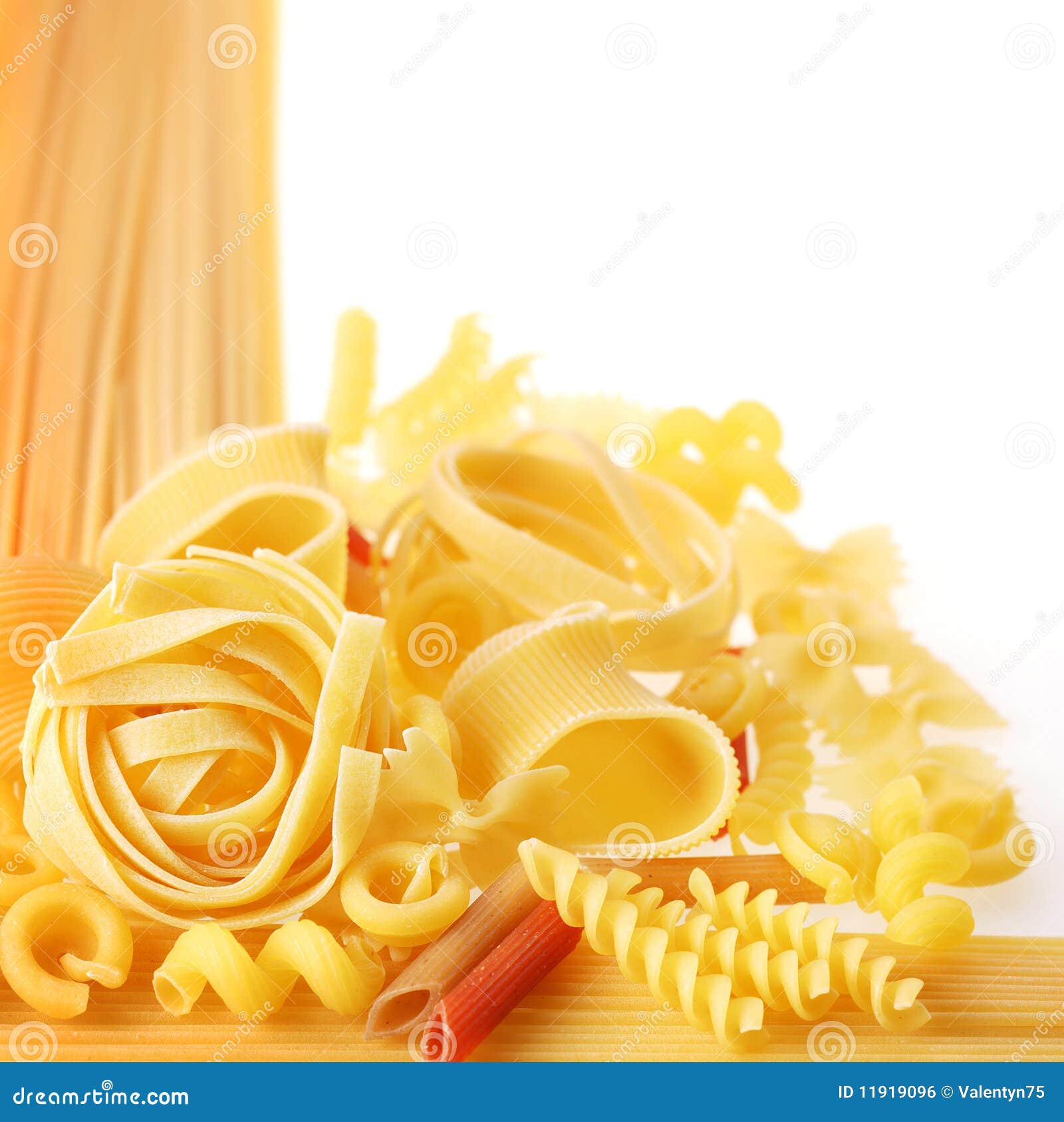 Back Projected (lighted) Macaroni Stock Photo - Image of dieting ...