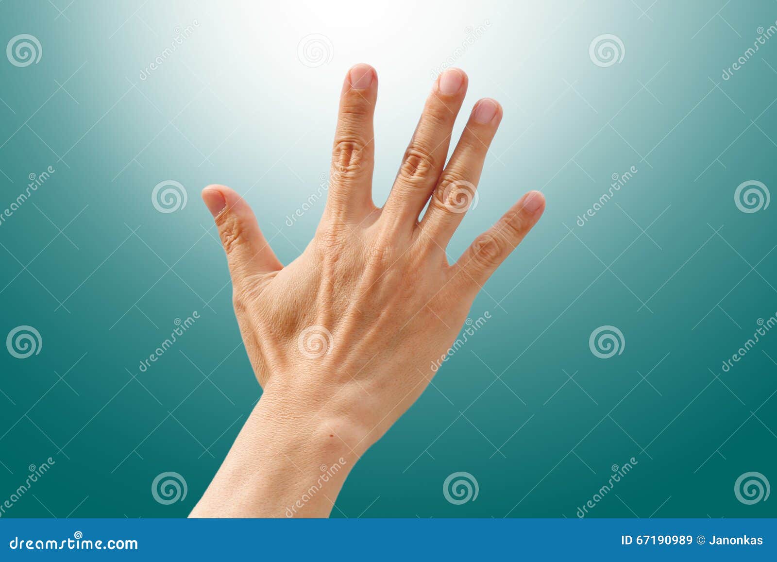 Back Right Hand High Five, Bye Bye Symbol Stock Photo | CartoonDealer ...