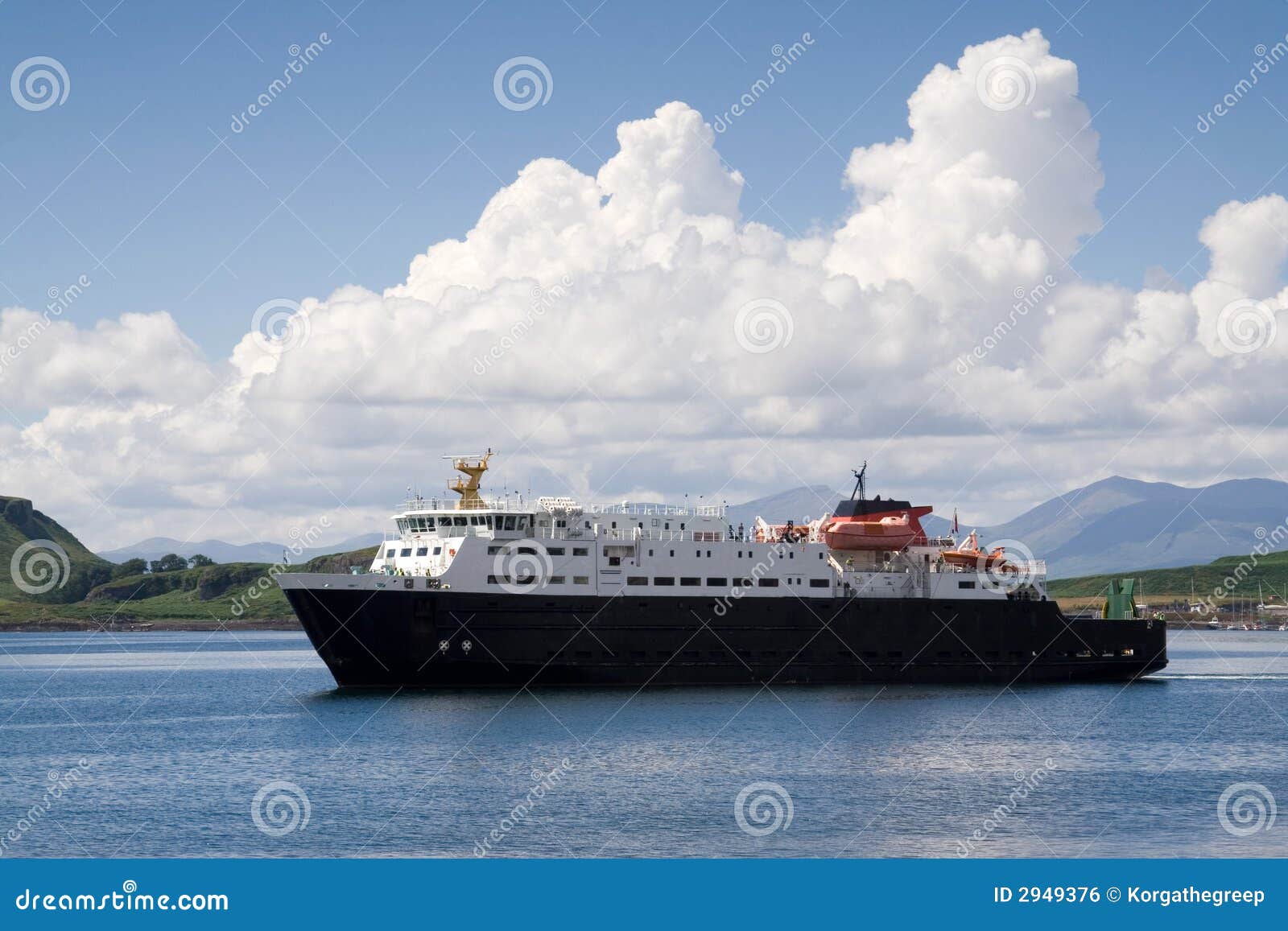 Back from the Sea stock photo. Image of vessel, passenger - 2949376