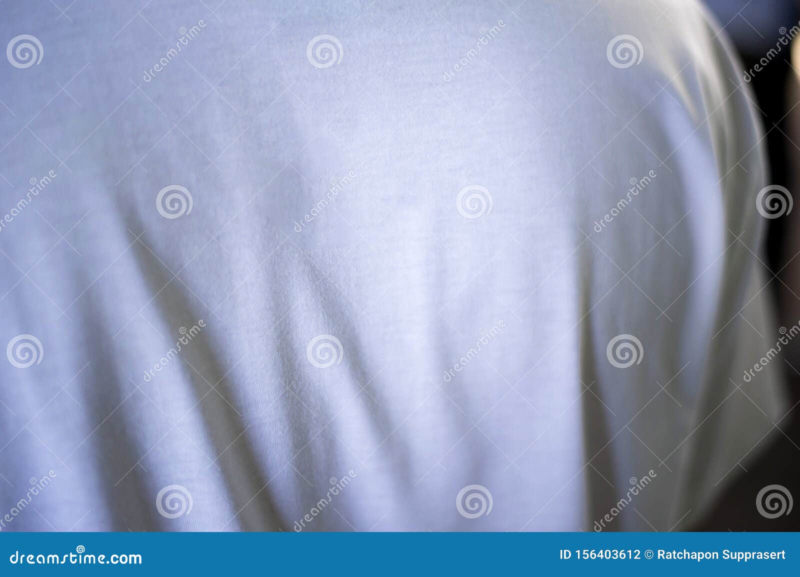 The Back of the Shirt To Put Text or Images Stock Photo - Image of ...